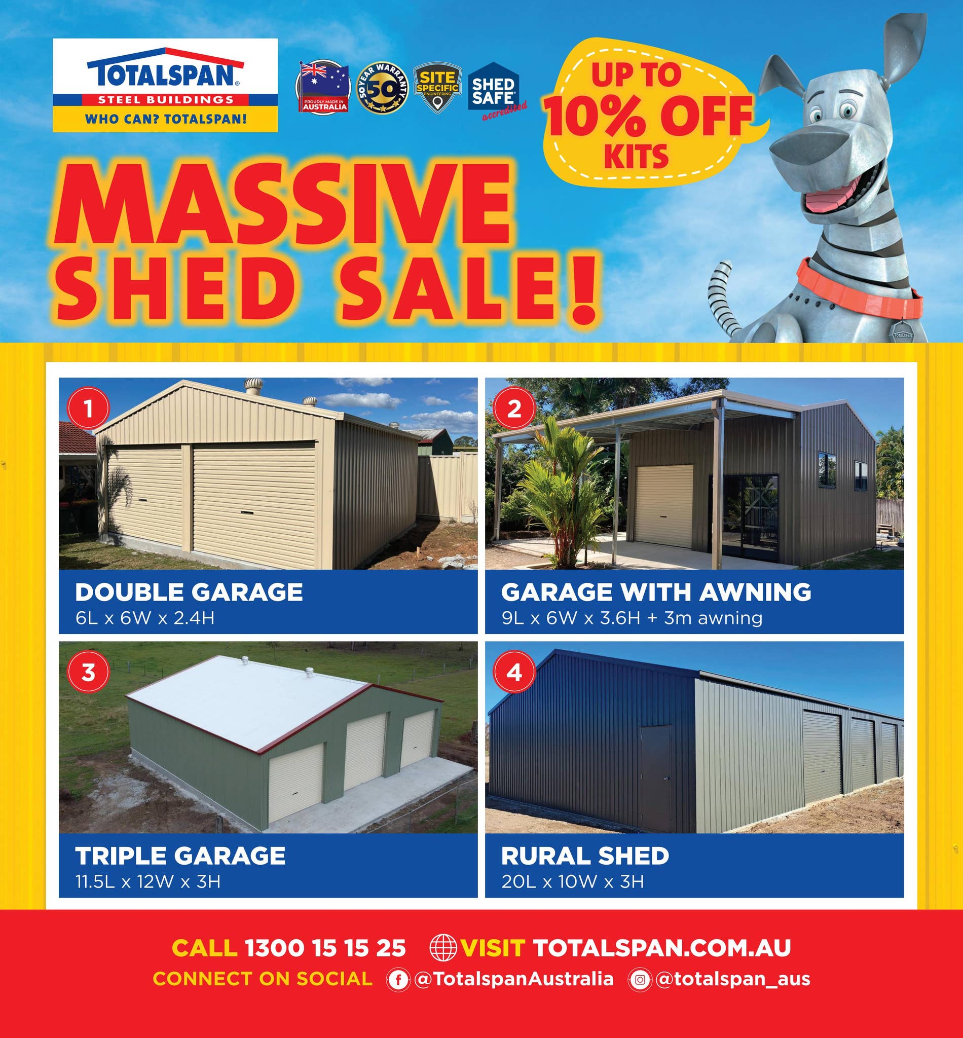 Totalspan Shed Sale by Totalspan - Issuu
