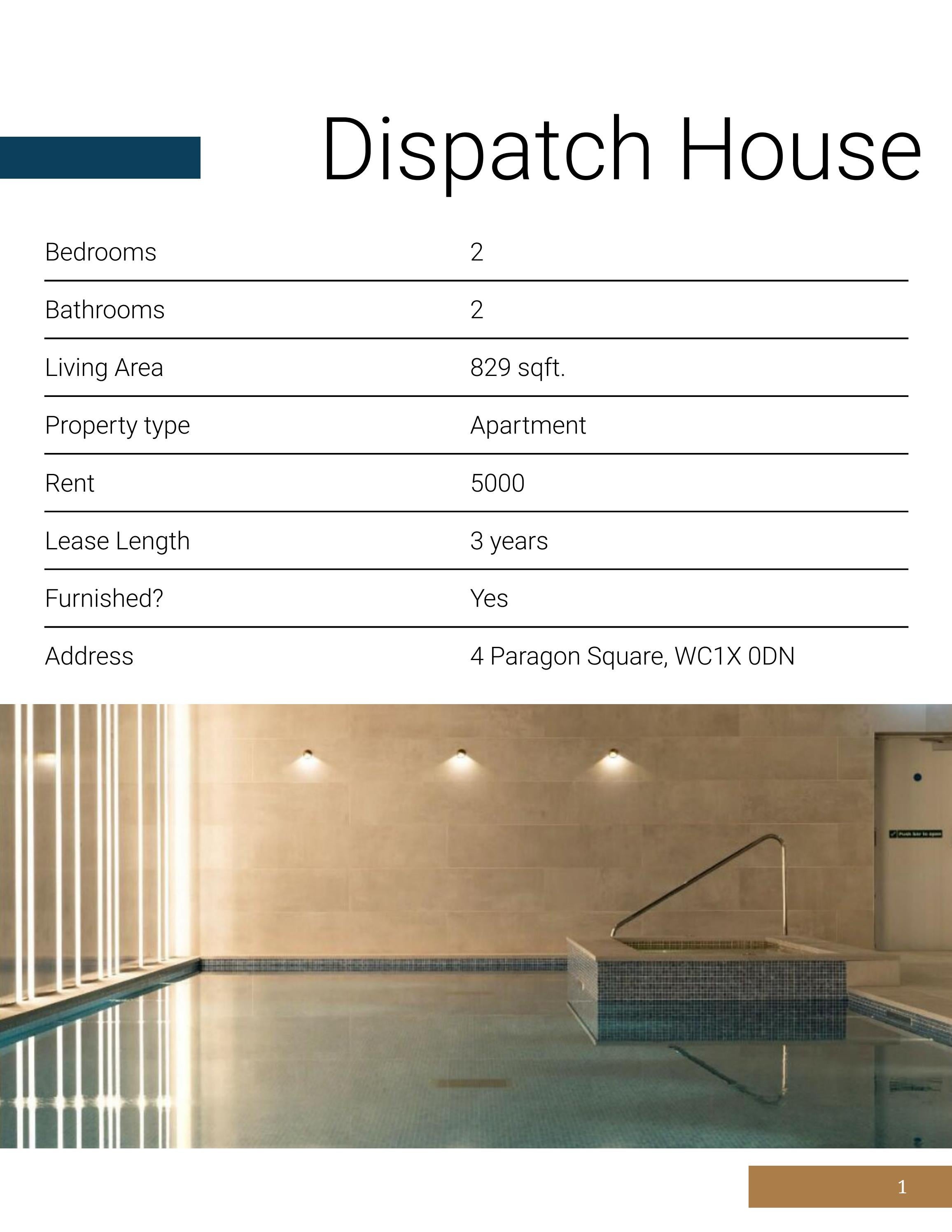 Dispatch House Brochure by Aiman Wahid - Issuu