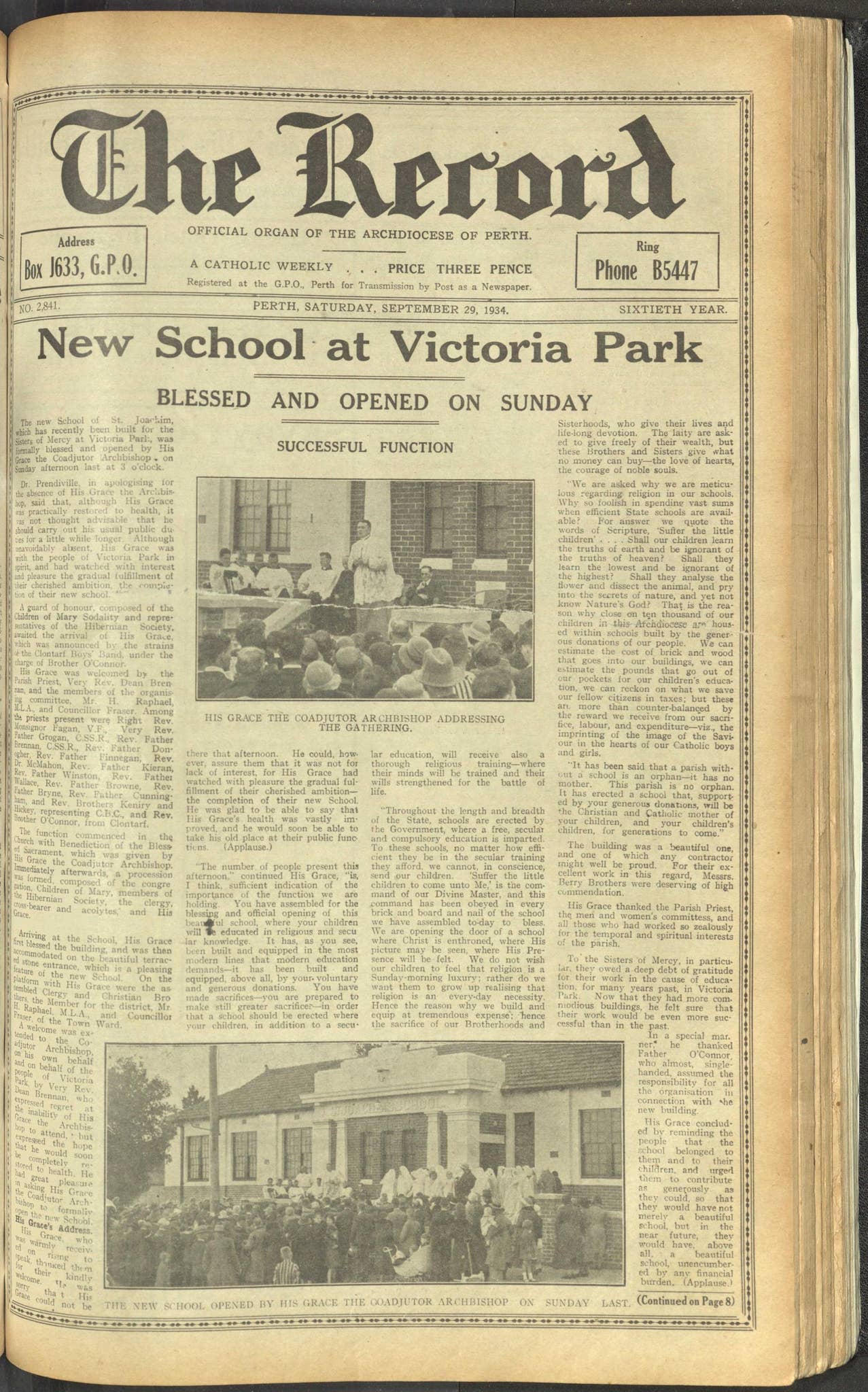 The Record Newspaper 29 September 1934 by The Record - Issuu