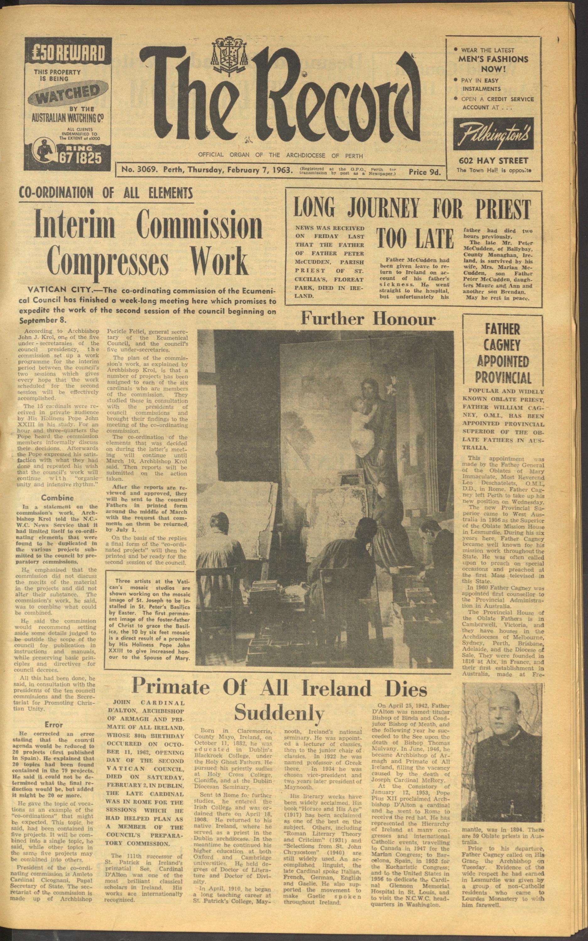 The Record Newspaper 07 February 1963 by The Record - Issuu