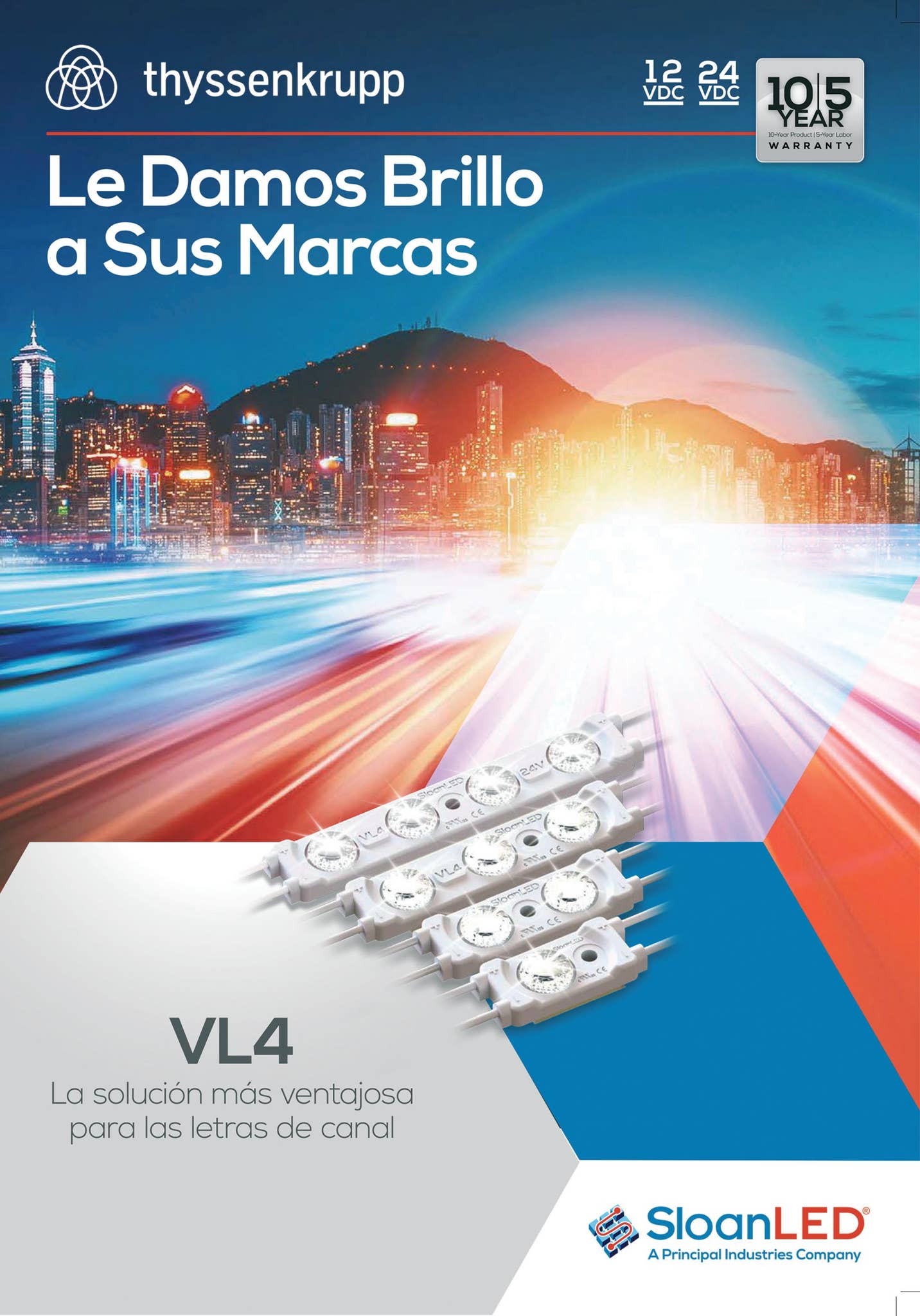 Folleto SloanLED VL4 by Thyssenkrupp Plastic Ibérica - Issuu