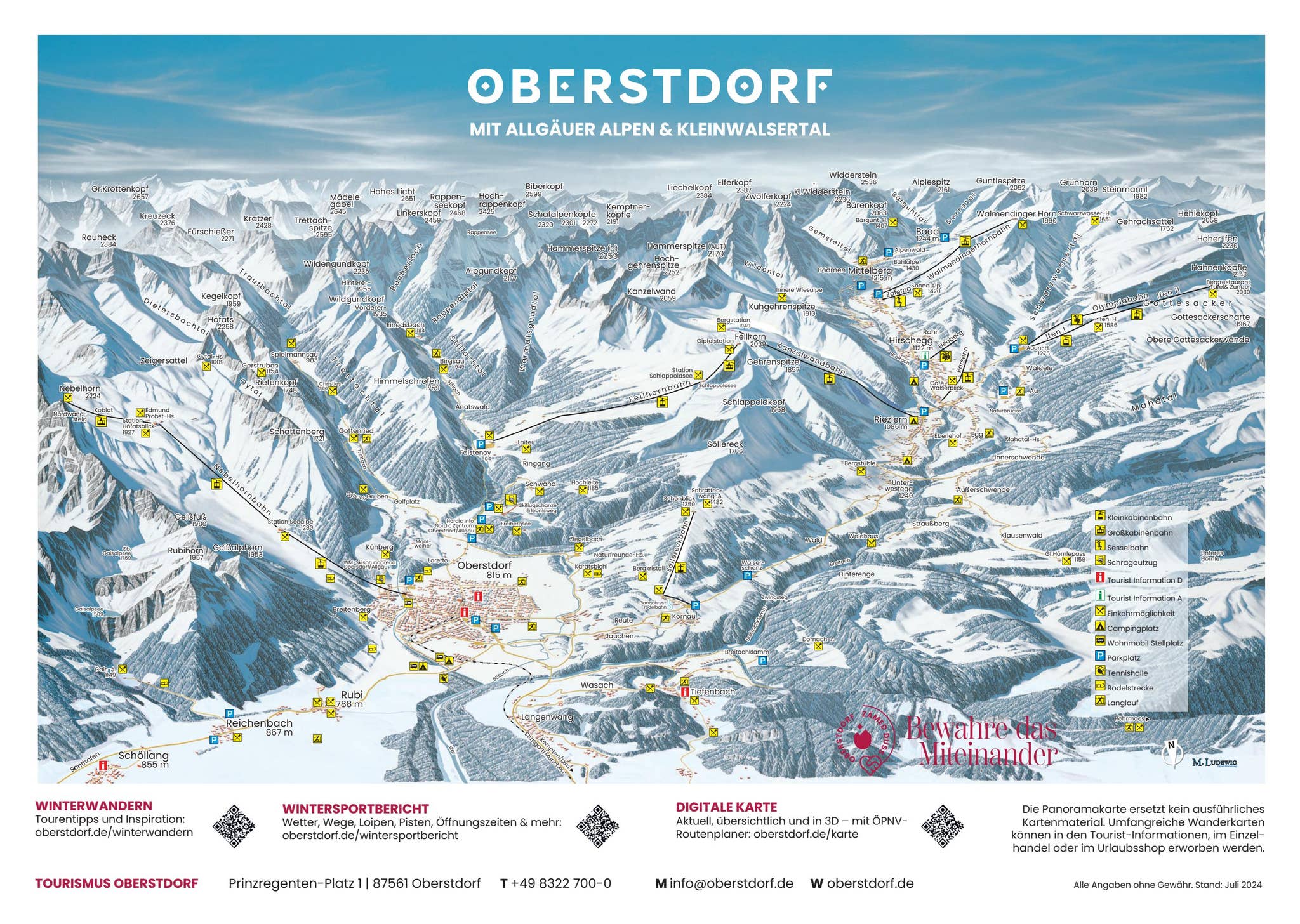 Panoramakarte Winter Obestdorf by Tourismus Oberstdorf - Issuu