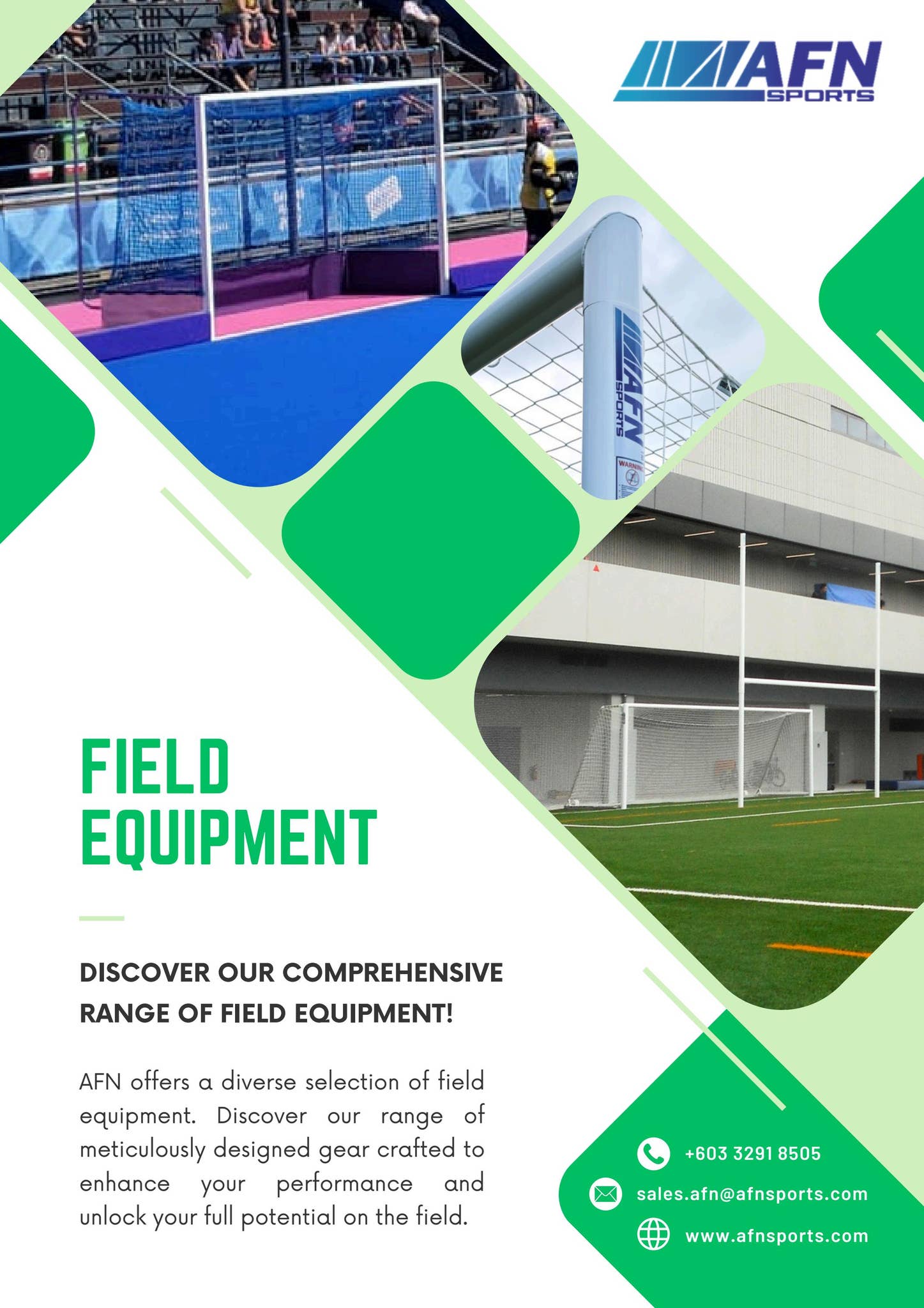 AFN Sports Field Equipment by AstroTurf - Issuu