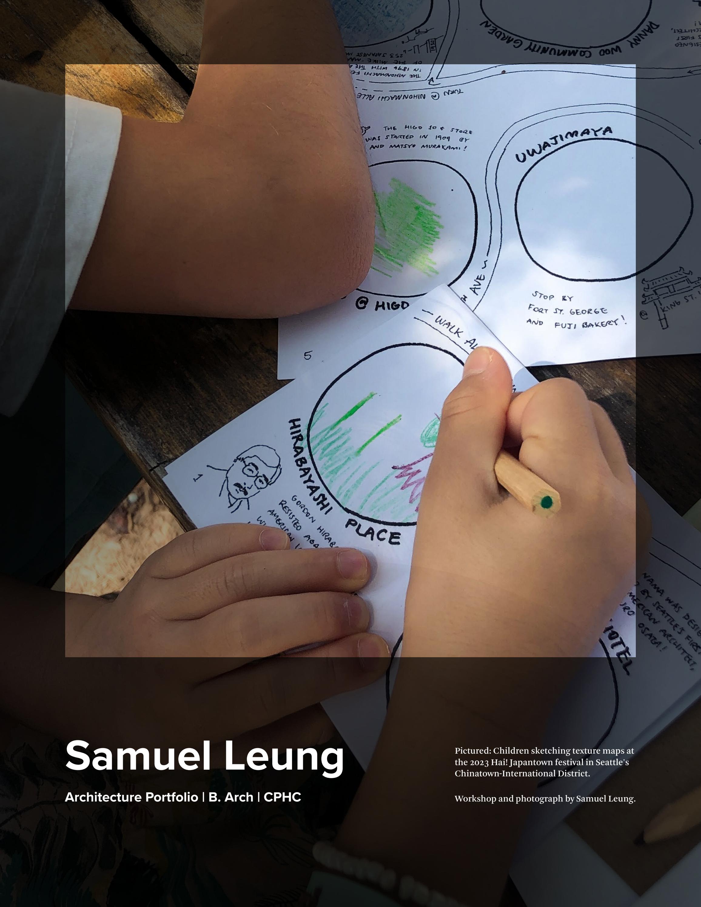 Samuel Leung Portfolio 2024 by Samuel Leung - Issuu