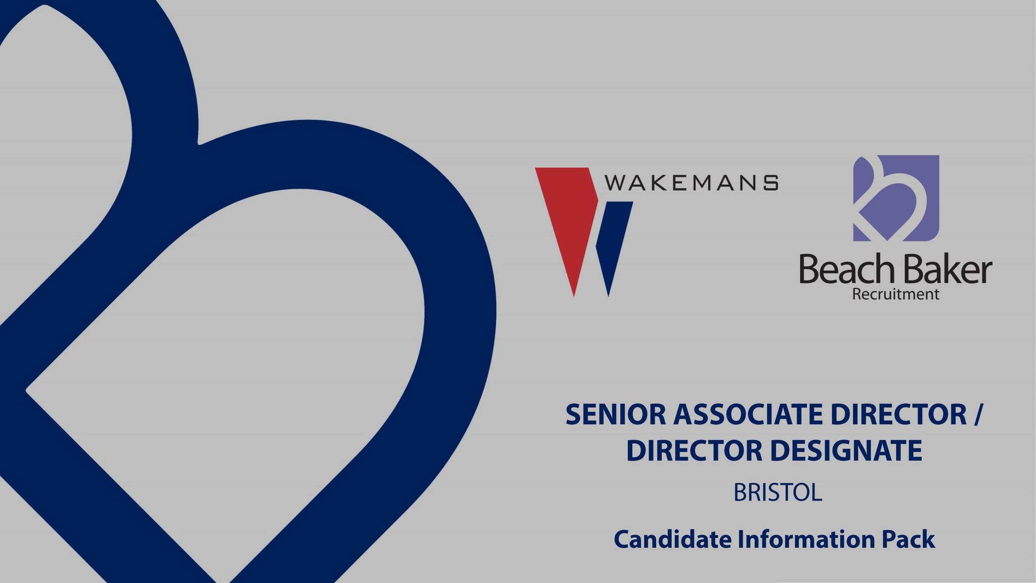 Wakemans - Senior Associate Director / Director Designate by beachbaker ...