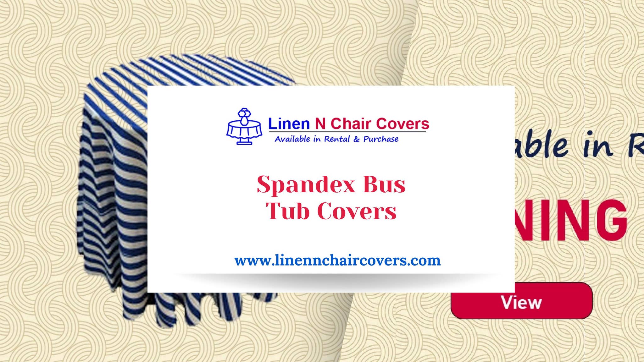 Durable Spandex Bus Tub Covers for Secure and Stylish Transportation by ...