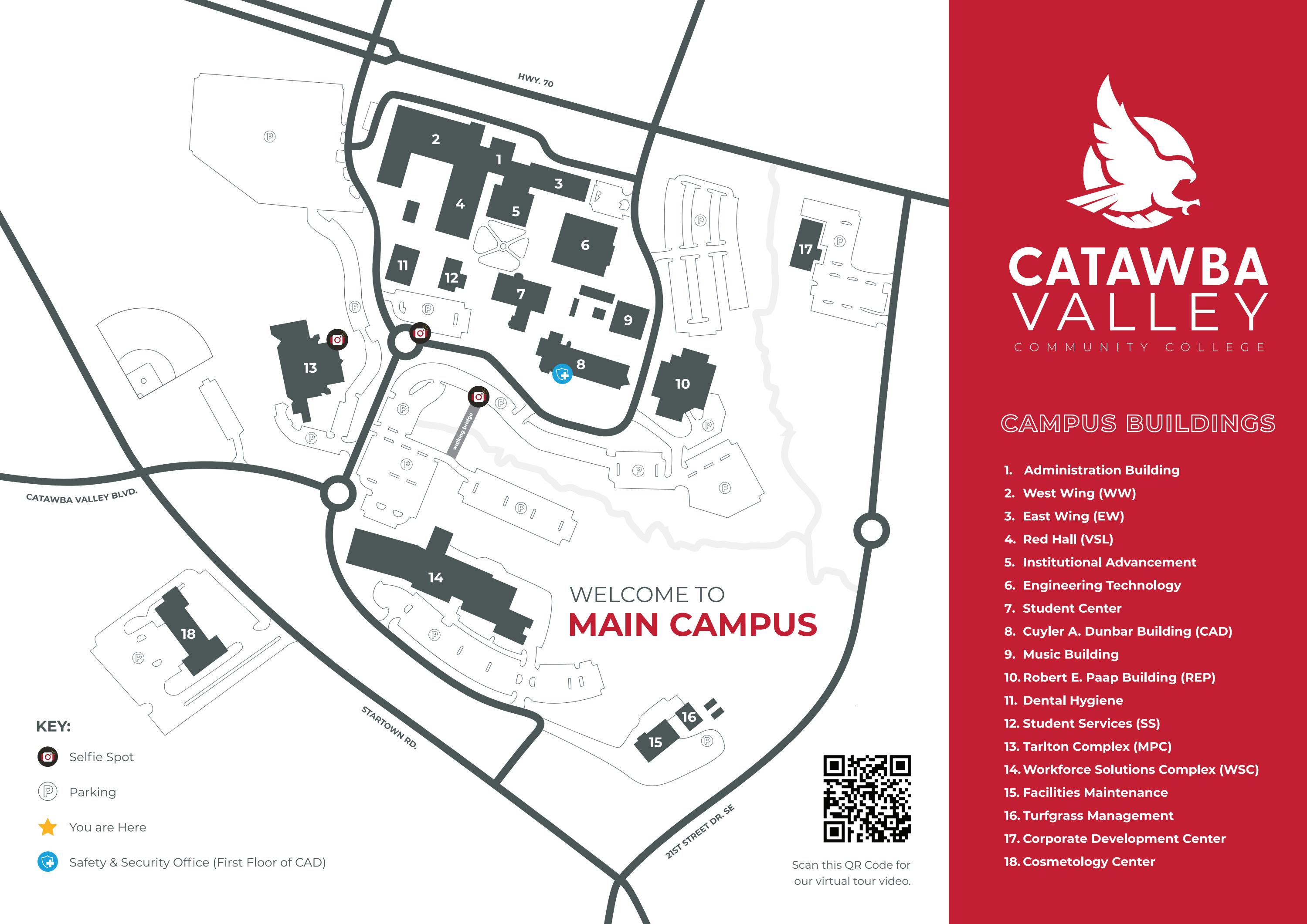 Campus Map by CatawbaValleyCC - Issuu