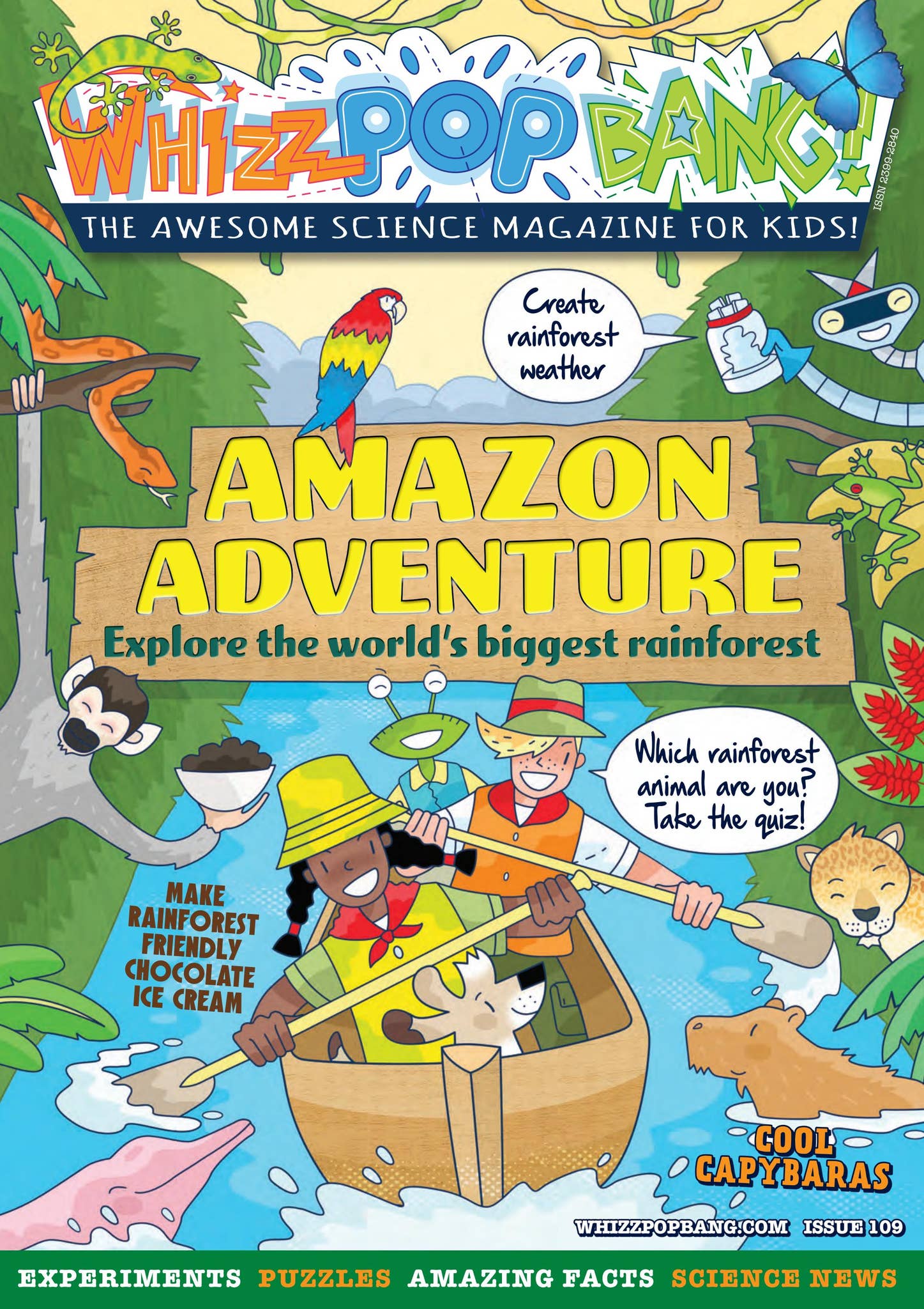 Whizz Pop Bang Science Magazine for Kids! Issue 109: Amazon Adventures ...