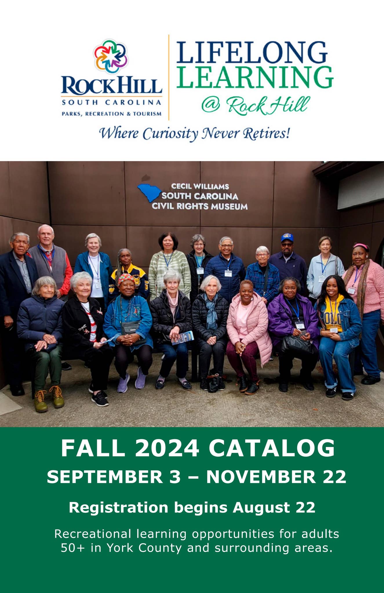 Lifelong Learning Course Catalog Fall 2024 by City of Rock Hill, SC - Issuu