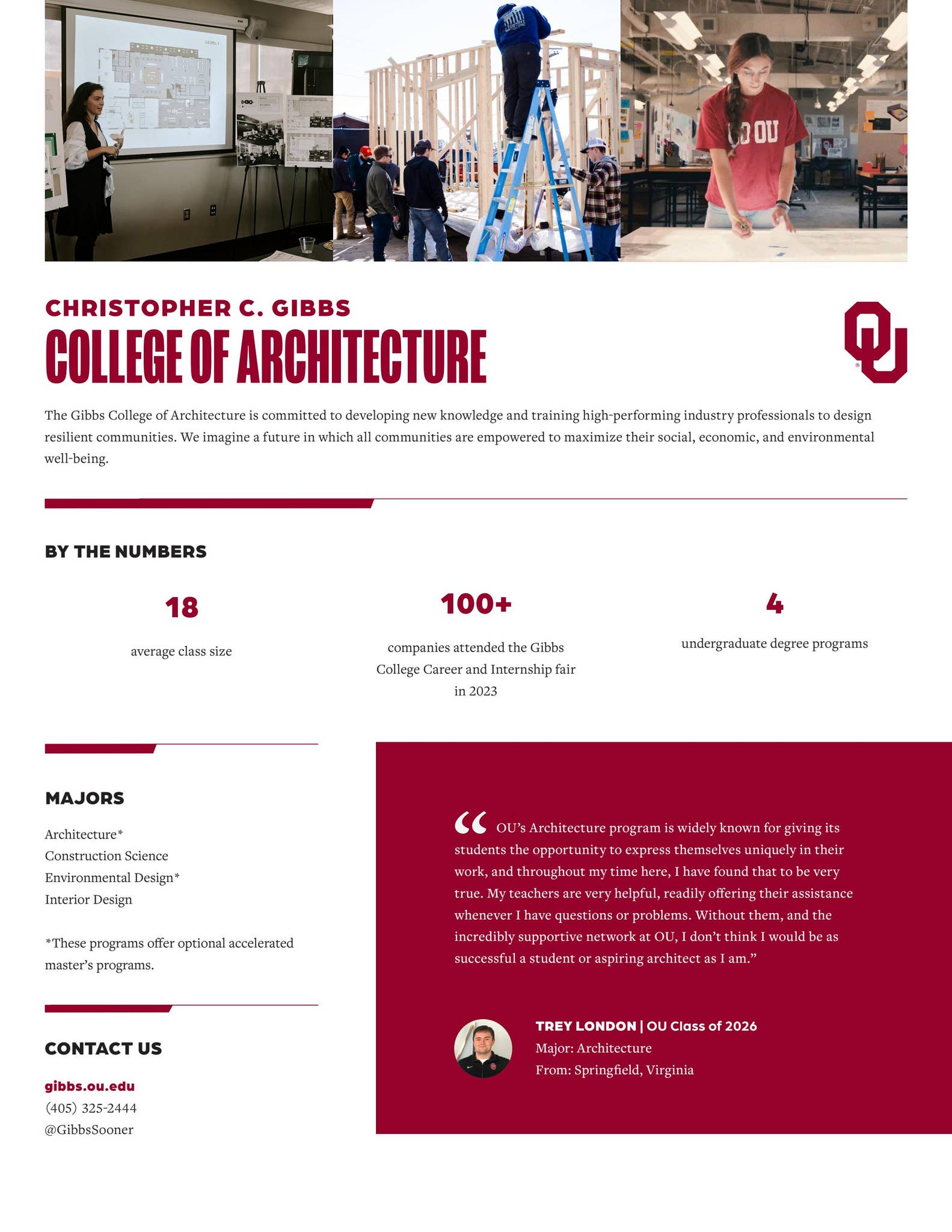 OU Christopher C. Gibbs College of Architecture - Top Five by The ...