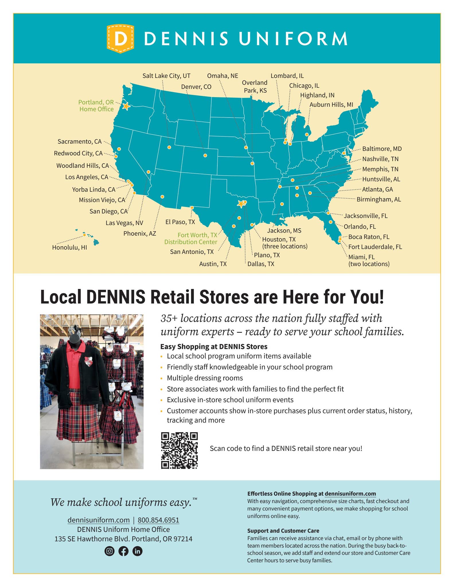 DENNIS Retail Stores by DENNIS Uniform - Issuu