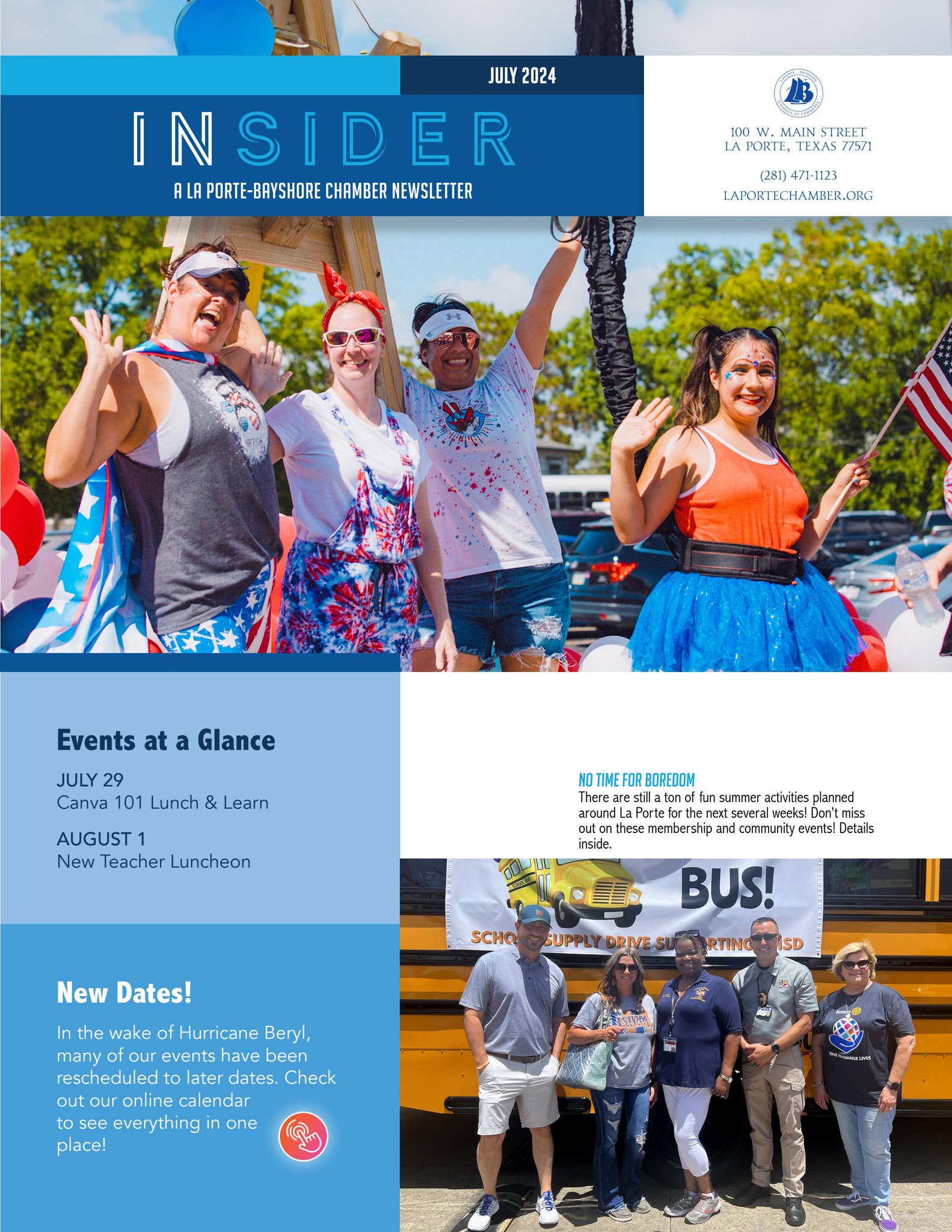 July 2024 | La Porte Chamber Insider Newsletter by laportechamber - Issuu