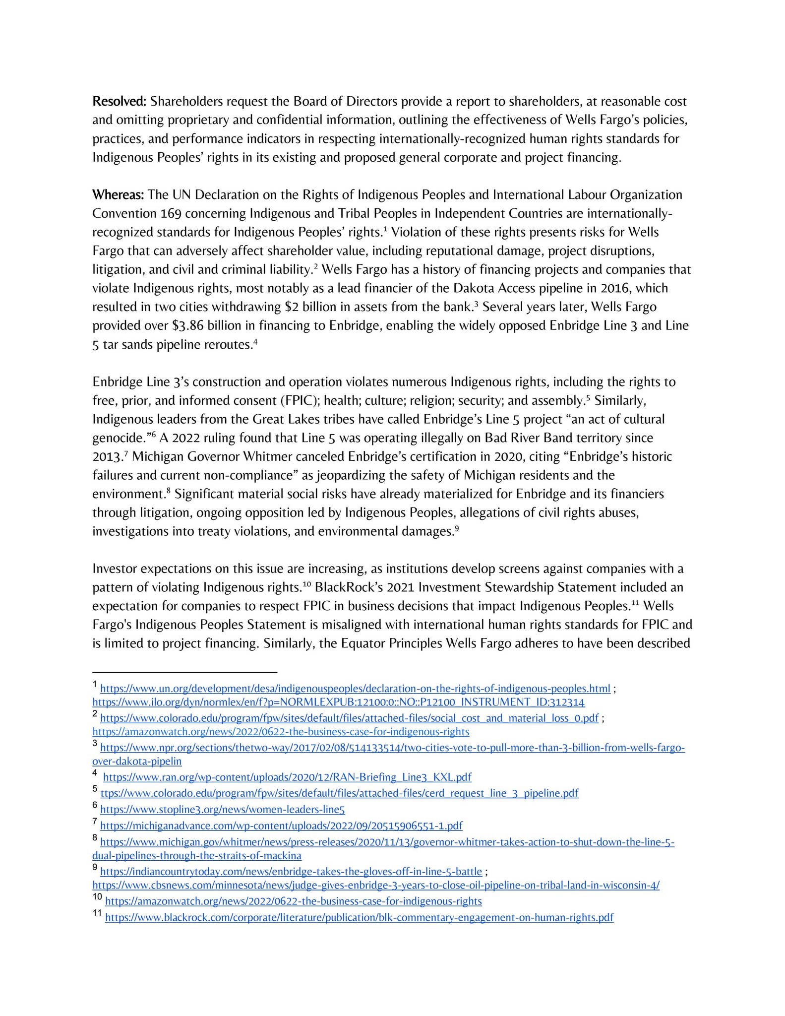2024 Wells Fargo - Respect for Rights of Indigenous Peoples by ...