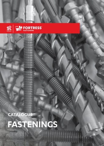 Fortress Fasteners Catalogue by Steel & Tube - Issuu