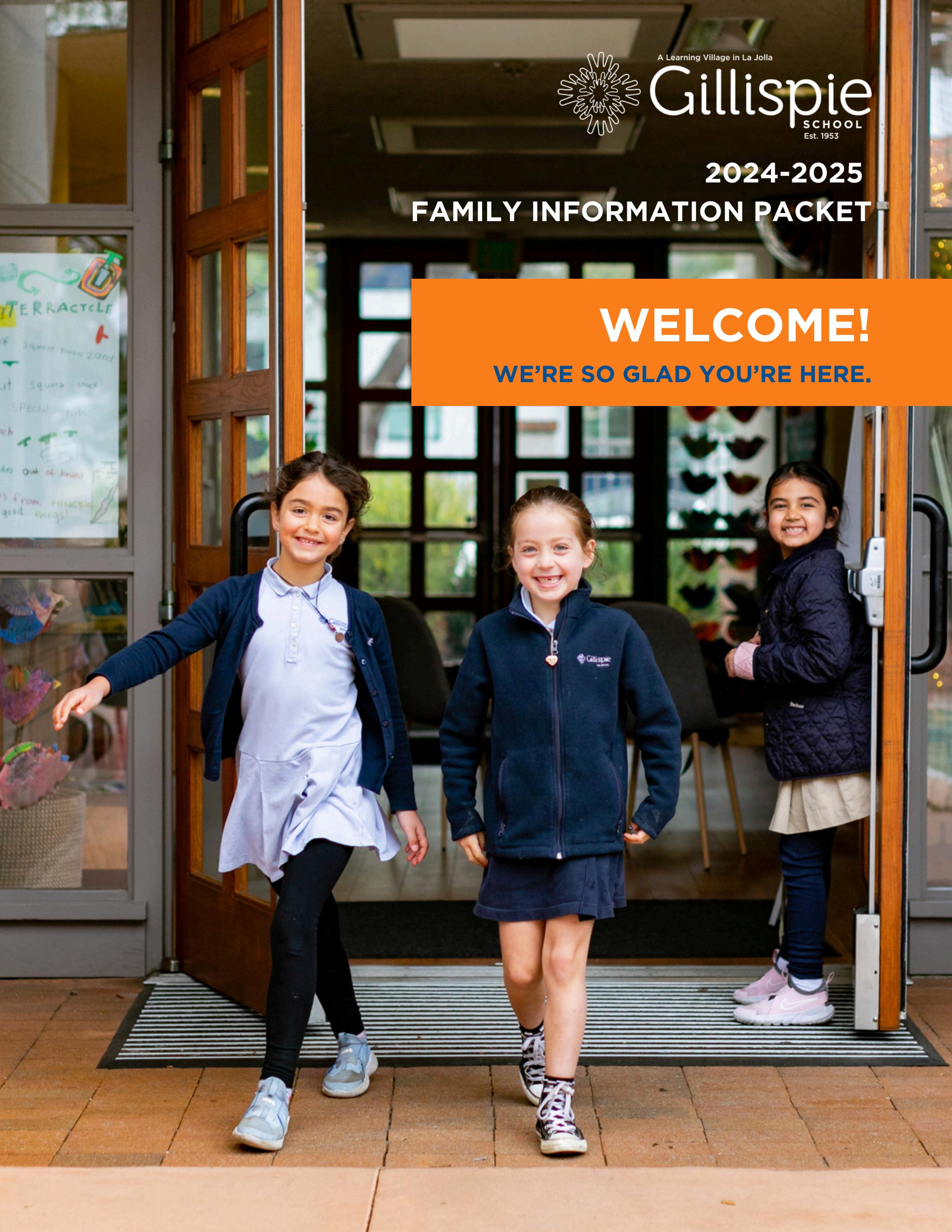 Family Information Packet, 2024-25 by Gillispie School - Issuu