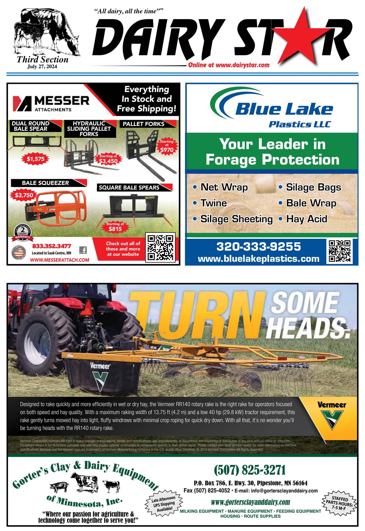 July 27, 2024 Dairy Star - 3rd section by Dairy Star - Issuu