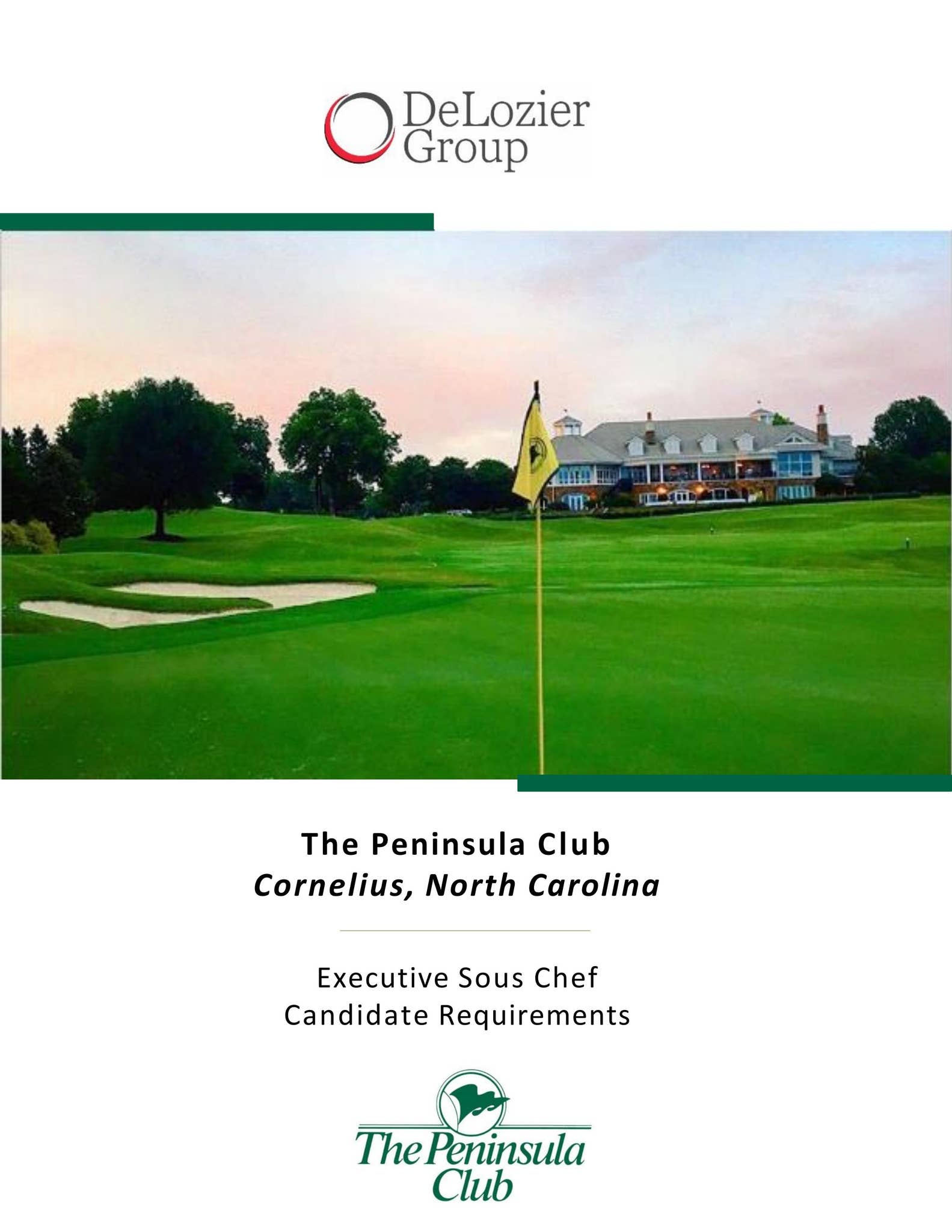 Peninsula Club Exec Sous Chef by thedeloziergroup.com - Issuu