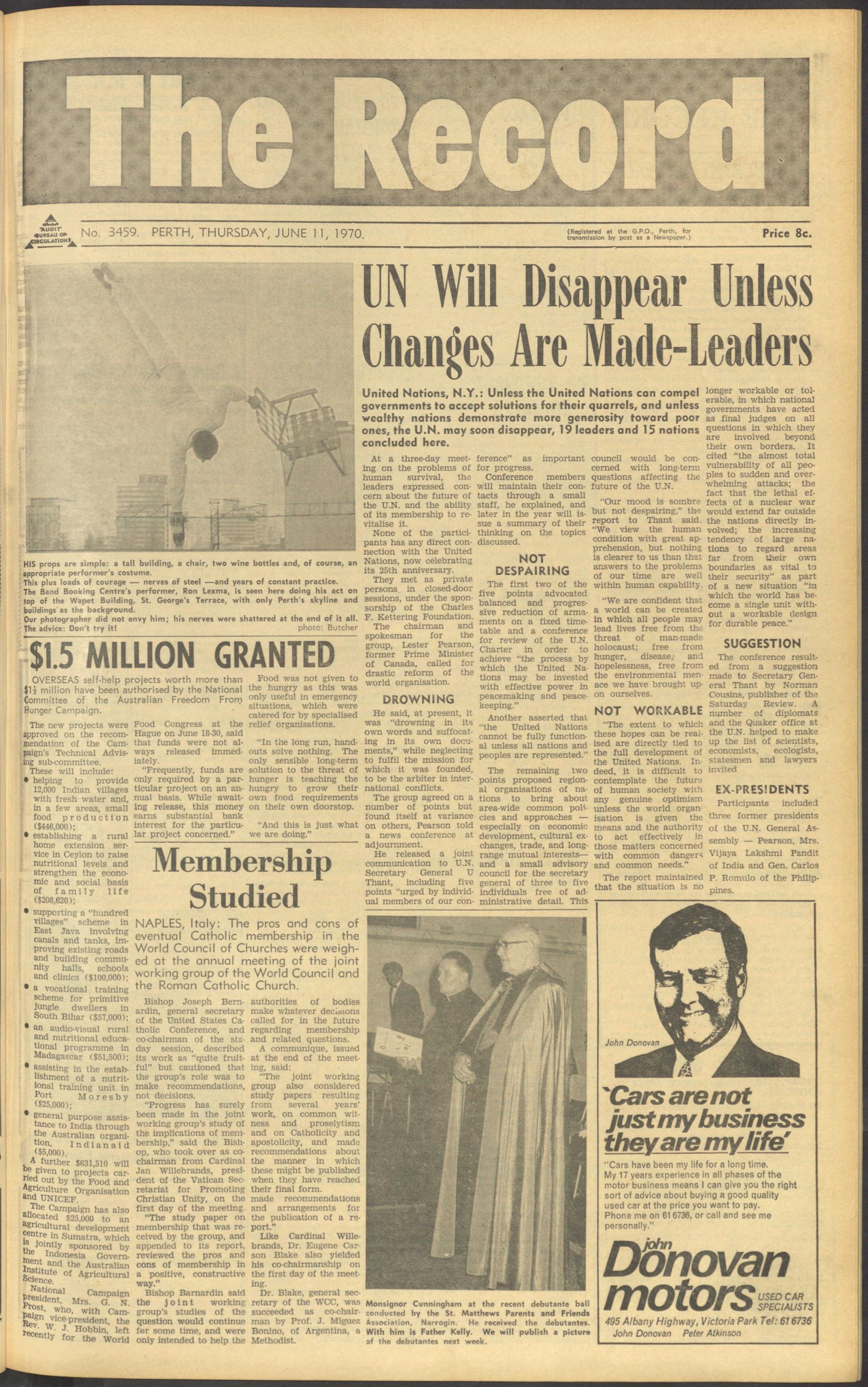 The Record Newspaper 11 June 1970 by The Record - Issuu