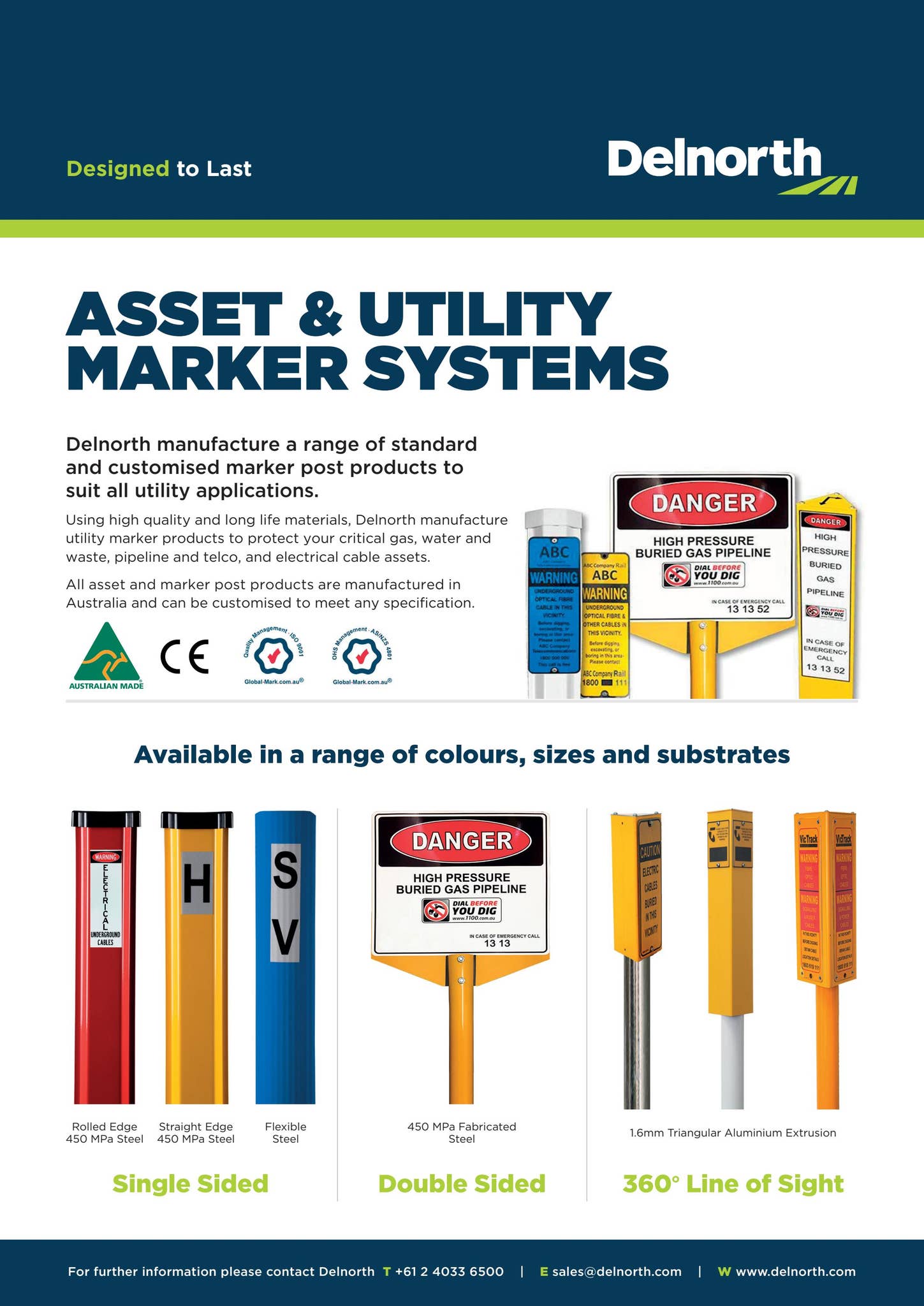 Delnorth Asset & Utlility Marker Systems by Jaybro Group - Issuu