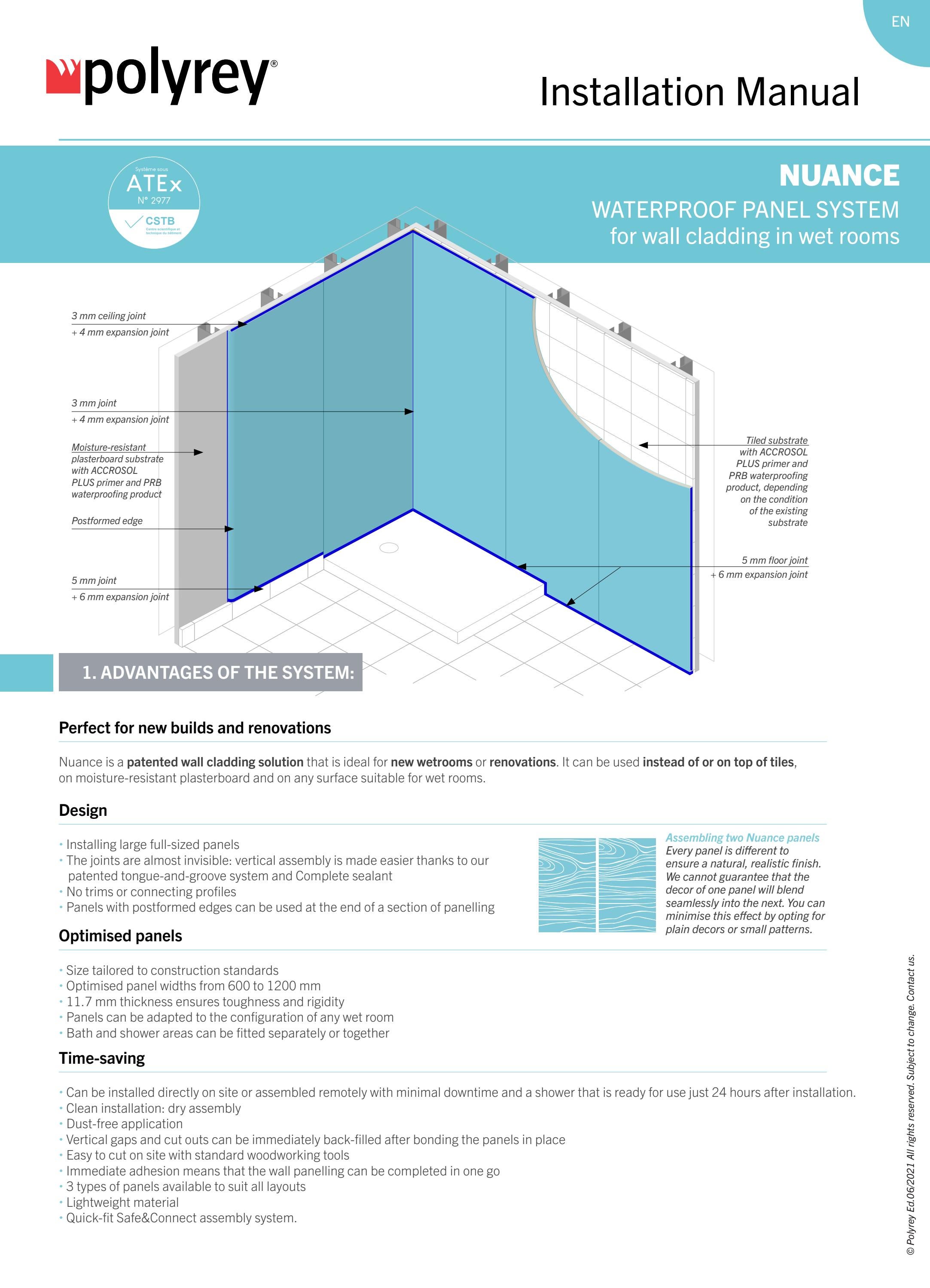 POLYREY - Nuance - Installation Guide - EN by Wilsonart - Issuu
