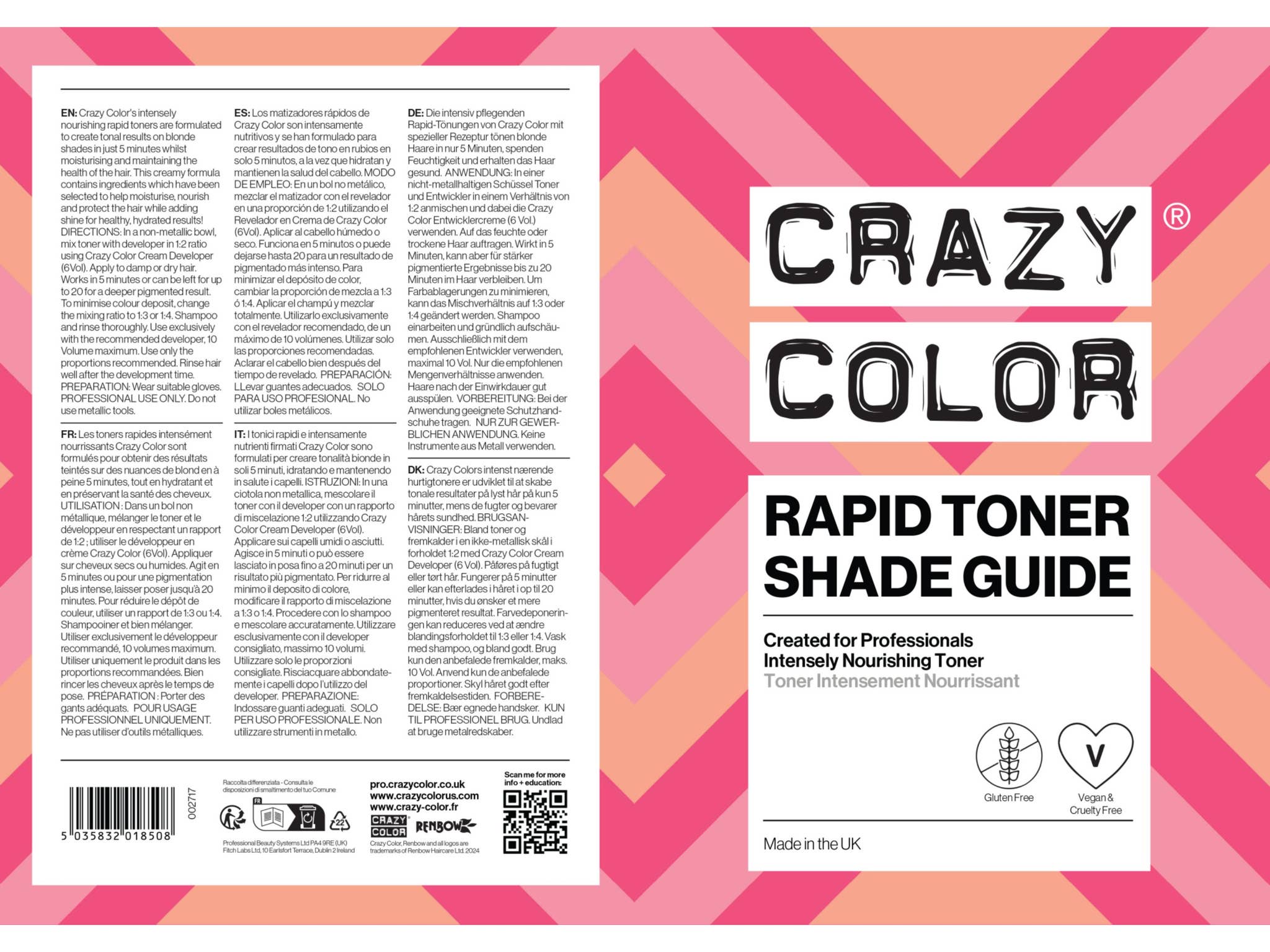 Crazy Color Rapid Toner Shade Guide by david17610 - Issuu