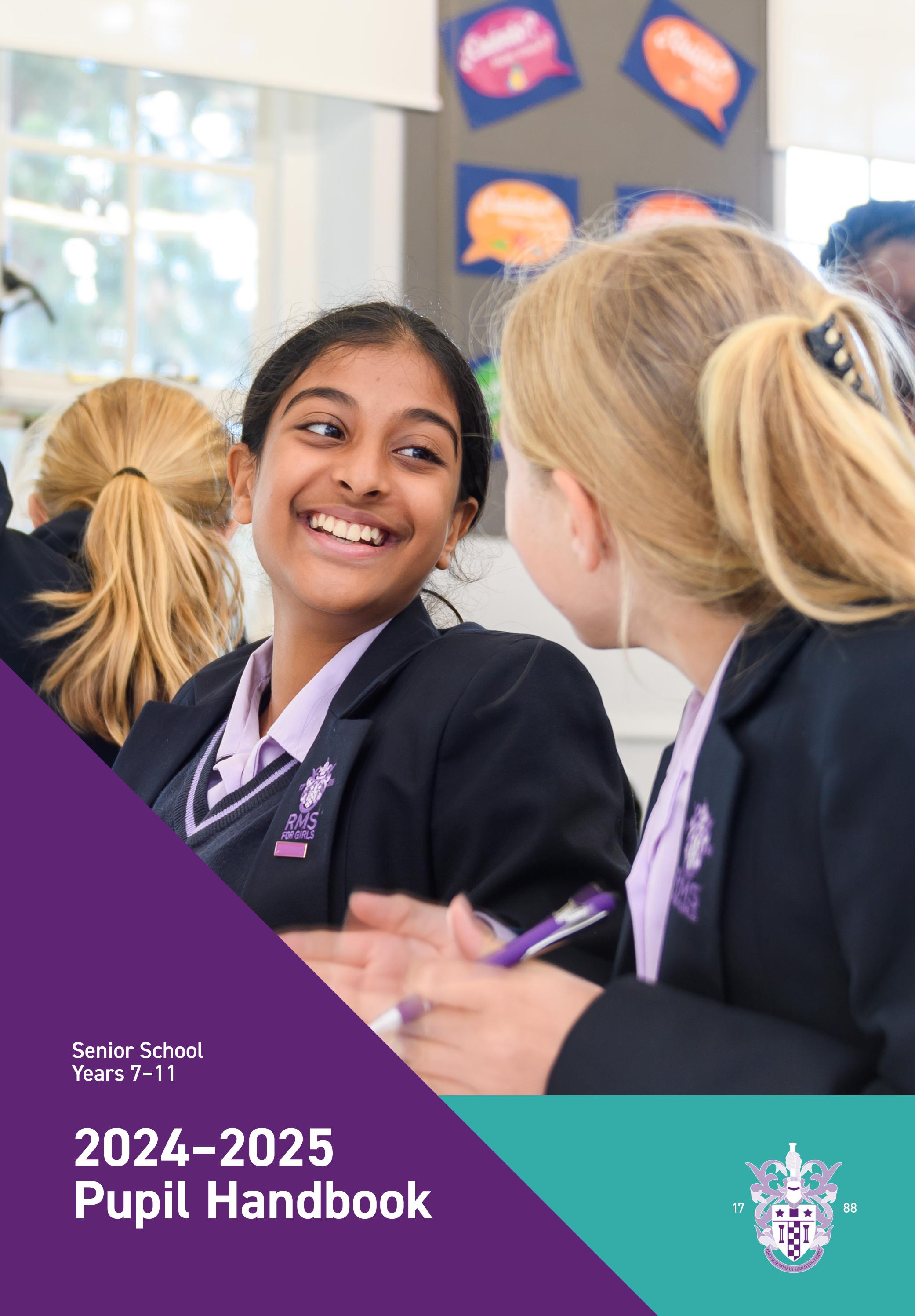 Senior School Pupil Handbook - 2024/25 by RMS for Girls - Issuu