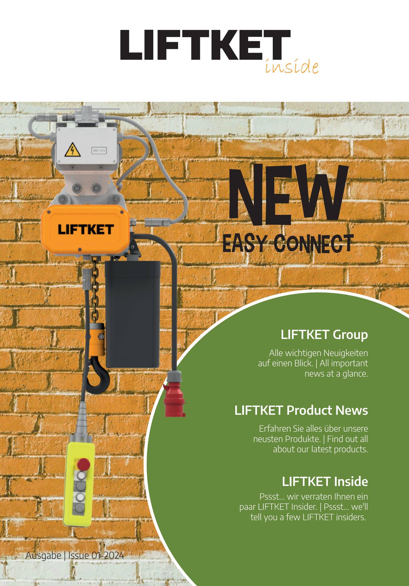LIFTKET Magazine 01/2024 by LIFTKET Hoffmann GmbH - Issuu