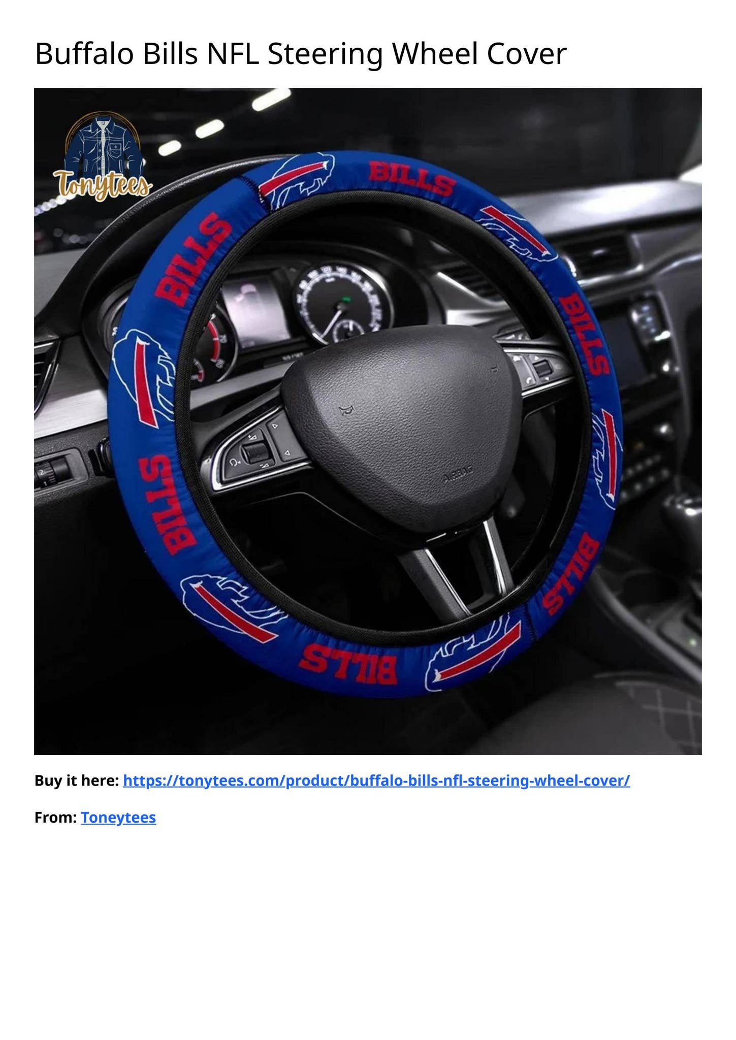 Buffalo Bills NFL Steering Wheel Cover by Tonytees Store - Issuu