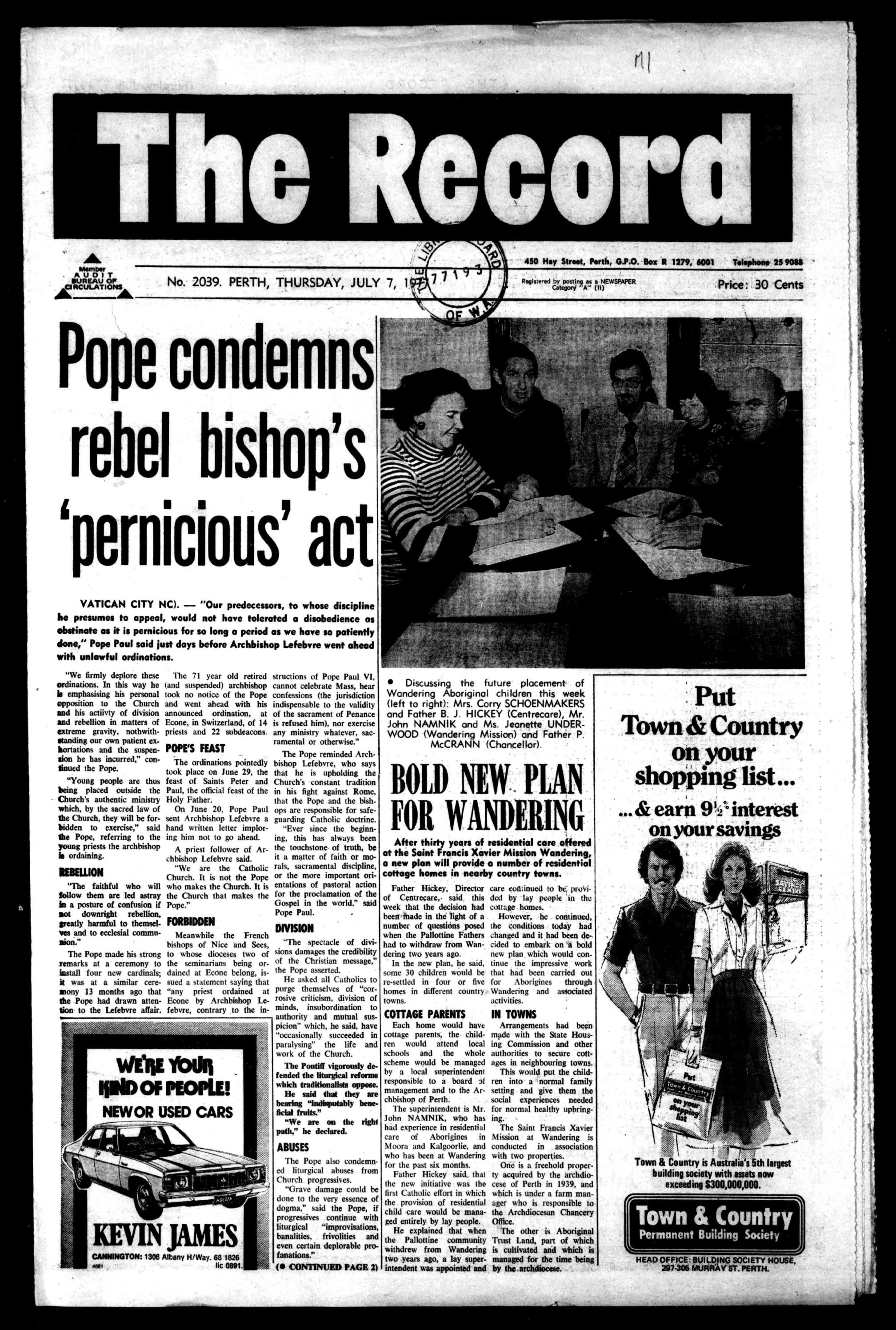 The Record Newspaper 07 July 1977 by The Record - Issuu