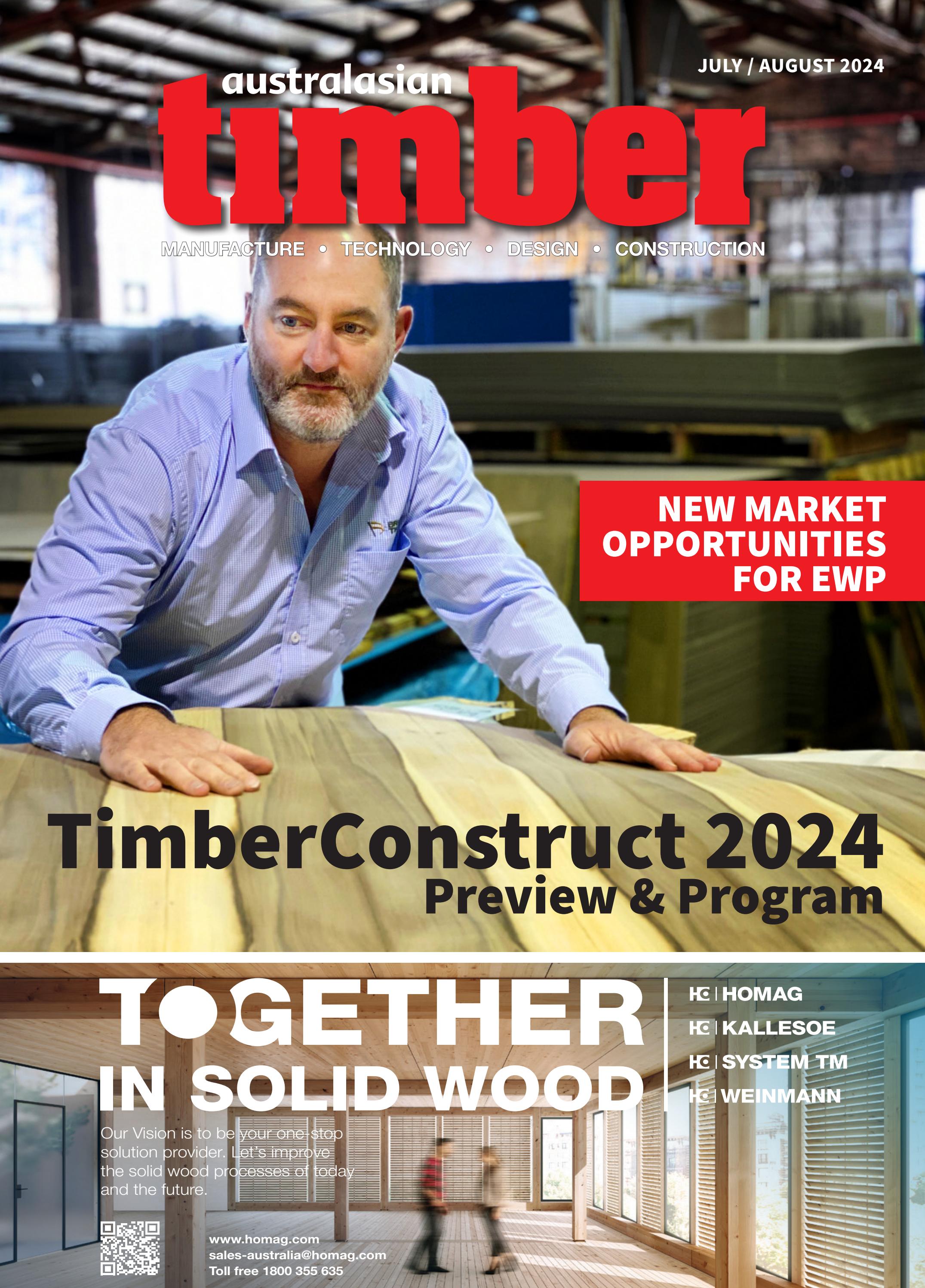 July/August Australasian Timber Magazine by Provincial Press Group - Issuu