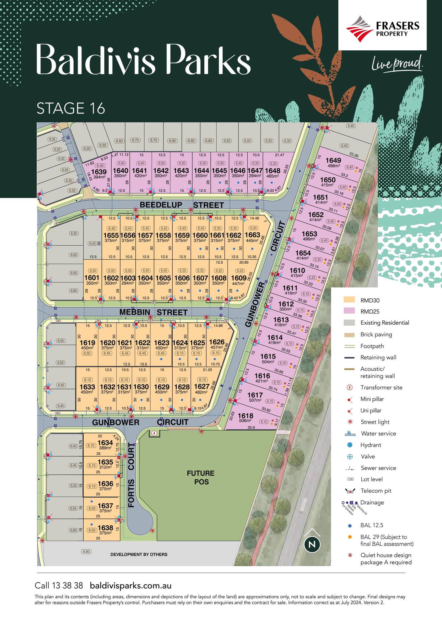 Stage 16, Baldivis Parks WA - Stage Plan by Frasers Property Australia ...