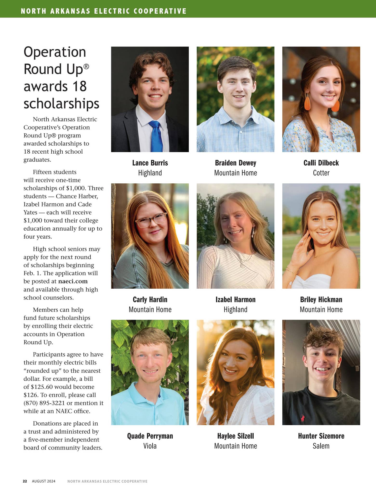 2024 August NAECI Arkansas Living Center Pages by Inside Information ...