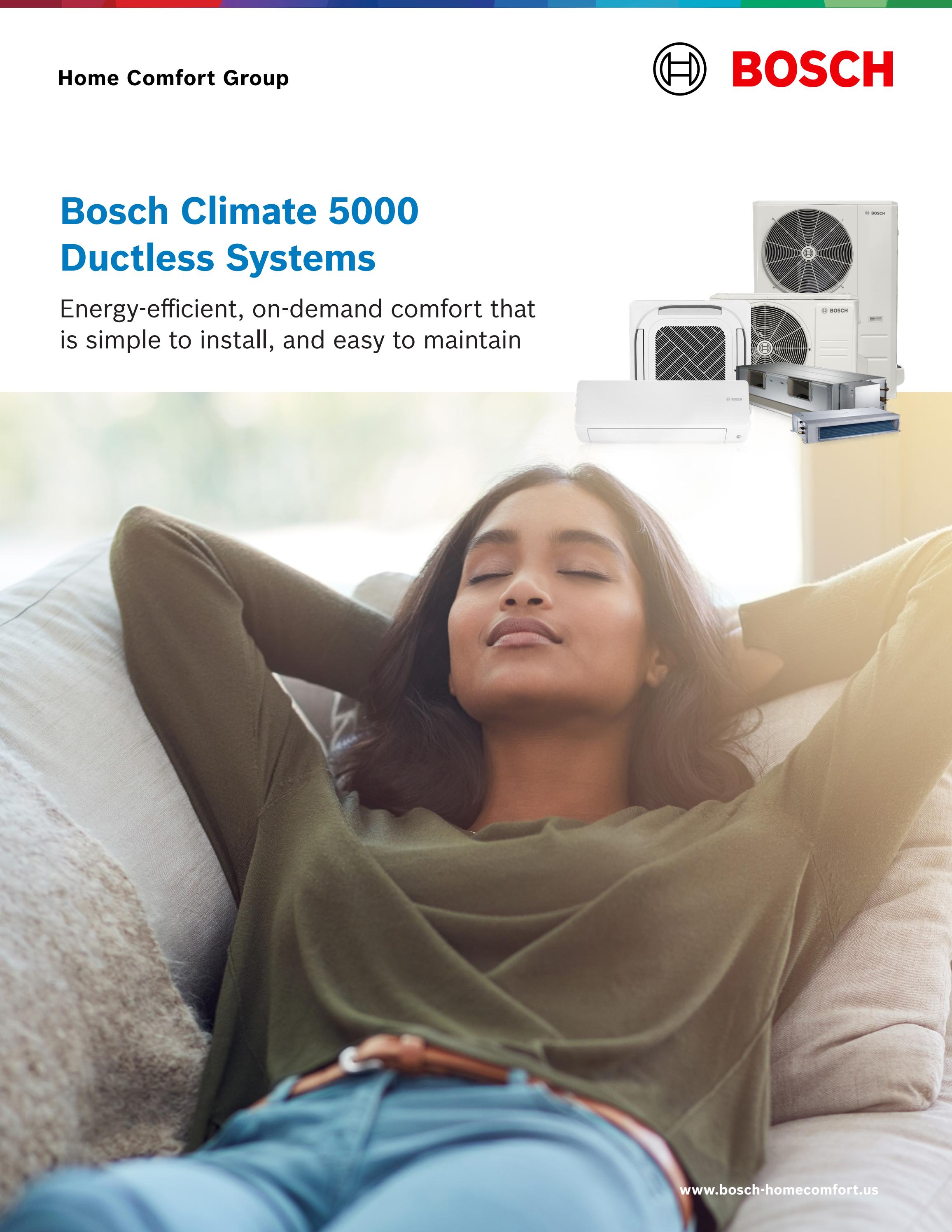 Bosch Climate 5000 by Bosch Home Comfort - Issuu