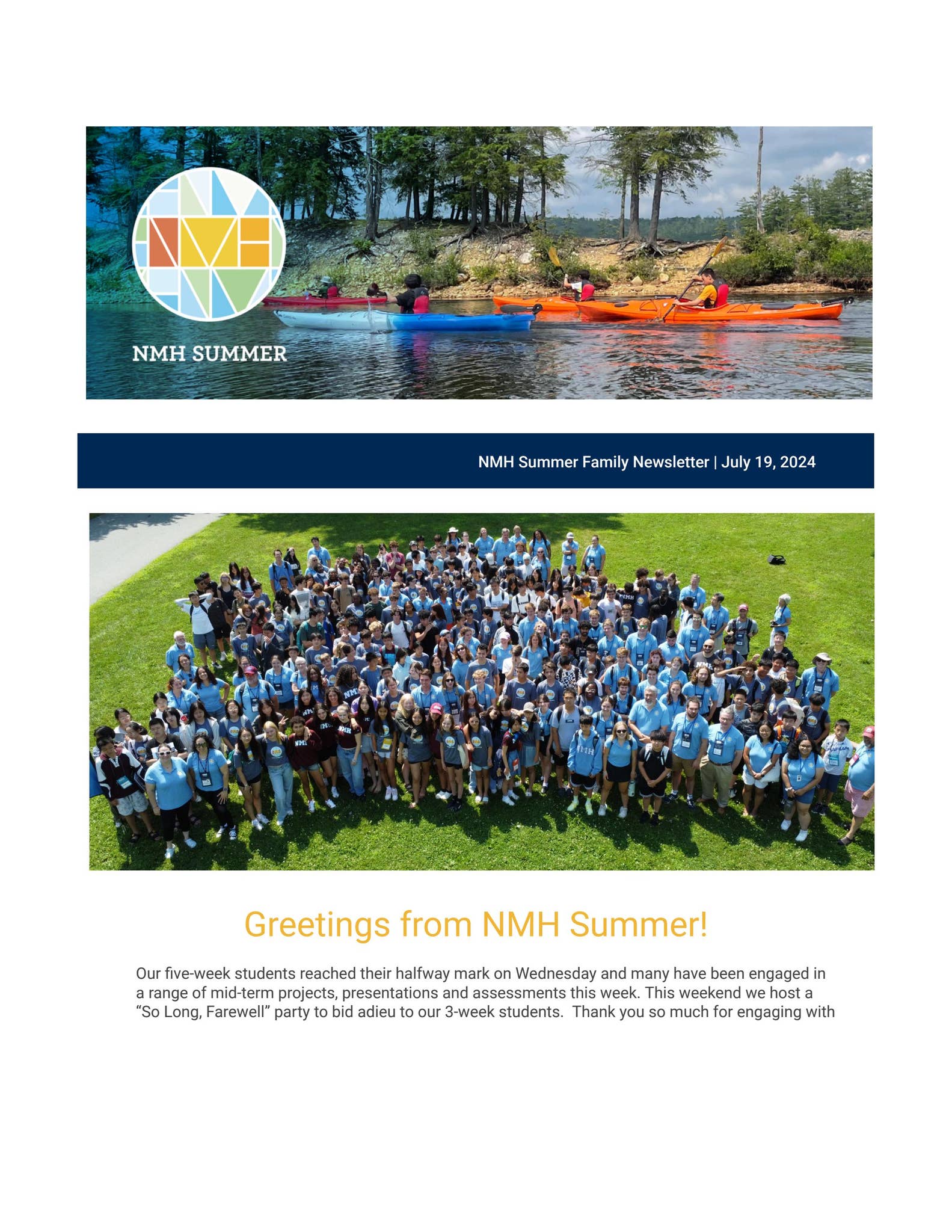 NMH Summer Newsletter 7-19-24 by Northfield Mount Hermon - Issuu
