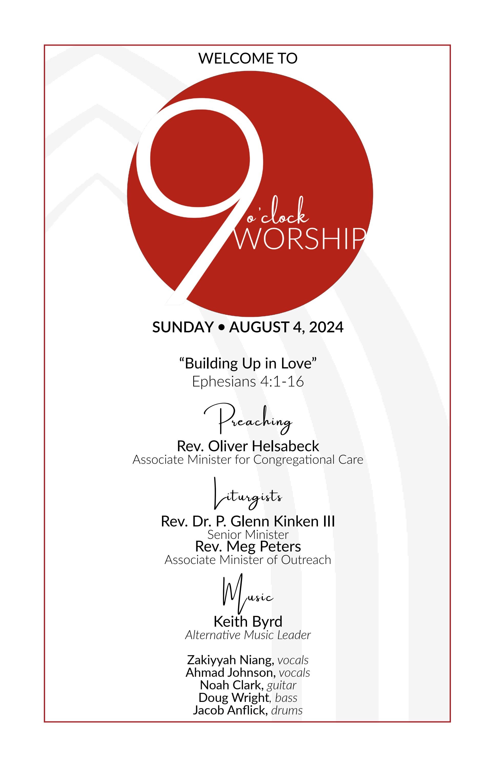 August 4, 2024 • 9am Worship by Centenary United Methodist Church - Issuu