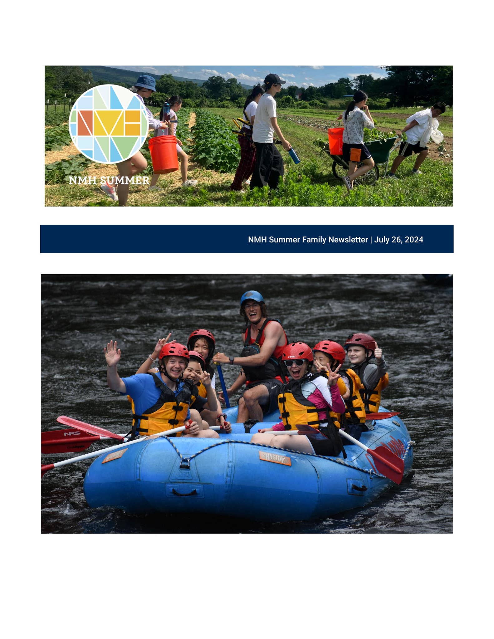 NMH Summer Newsletter 7-26-24 by Northfield Mount Hermon - Issuu