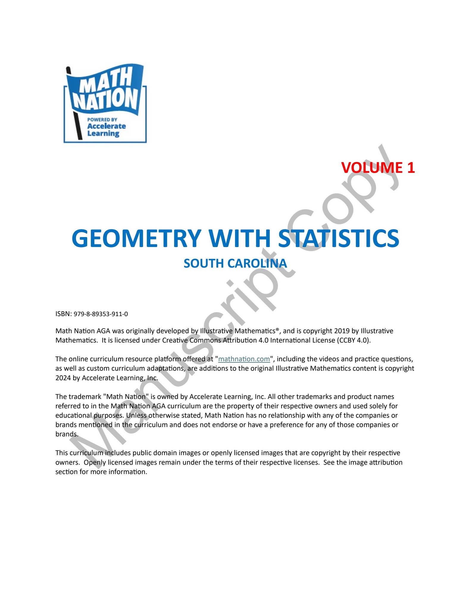 SC Geometry with Statistics (Volume 1) by acceleratelearning - Issuu