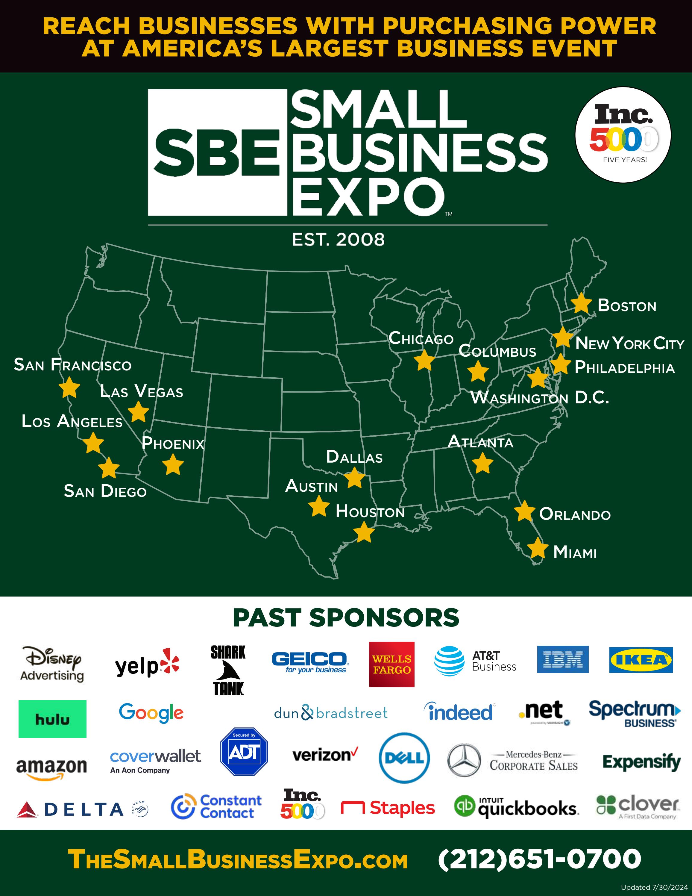 Small Business Expo Exhibitor Rates & Information by Small Business ...
