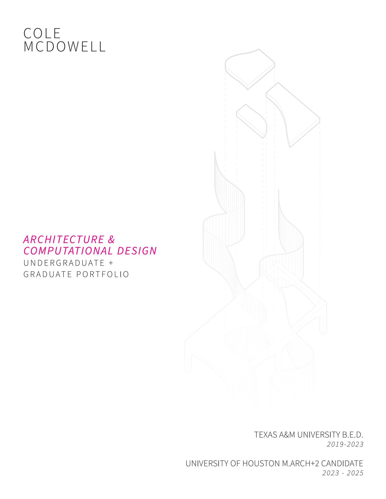 Undergraduate + Graduate Portfolio by Cole M - Issuu