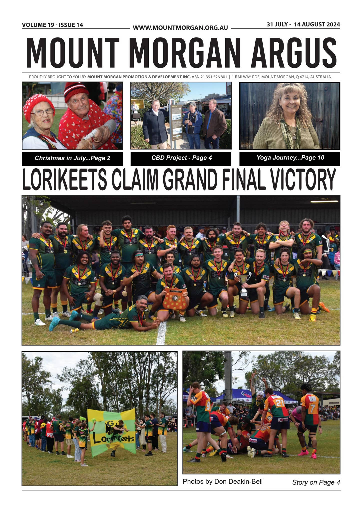 The Mount Morgan Argus Volume 19 Issue 14 by Mount Morgan Promotion and ...