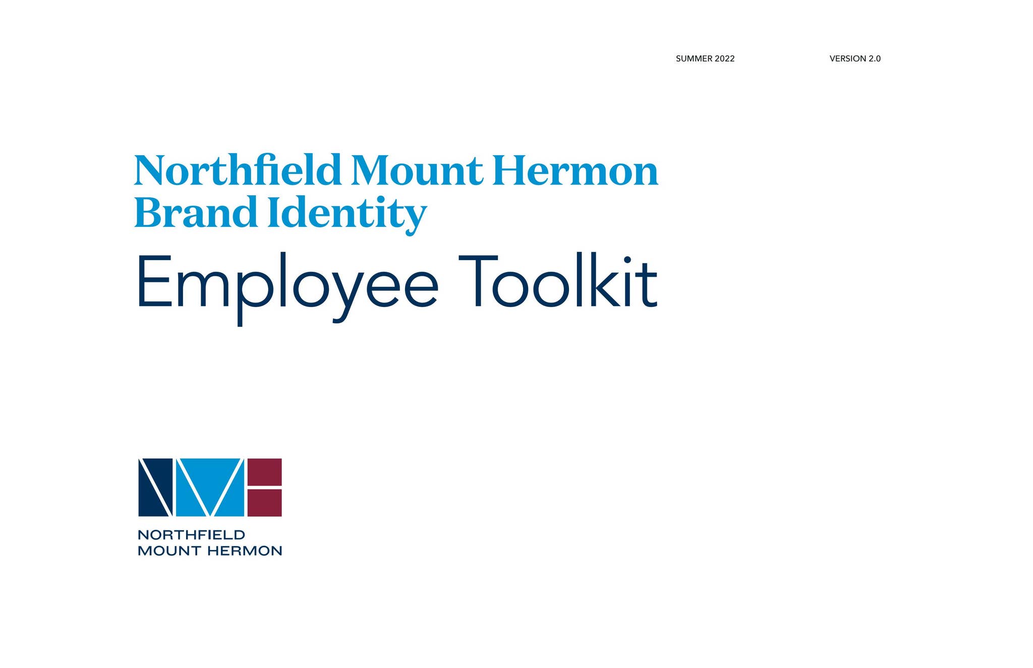NMH Brand Guide by Northfield Mount Hermon - Issuu
