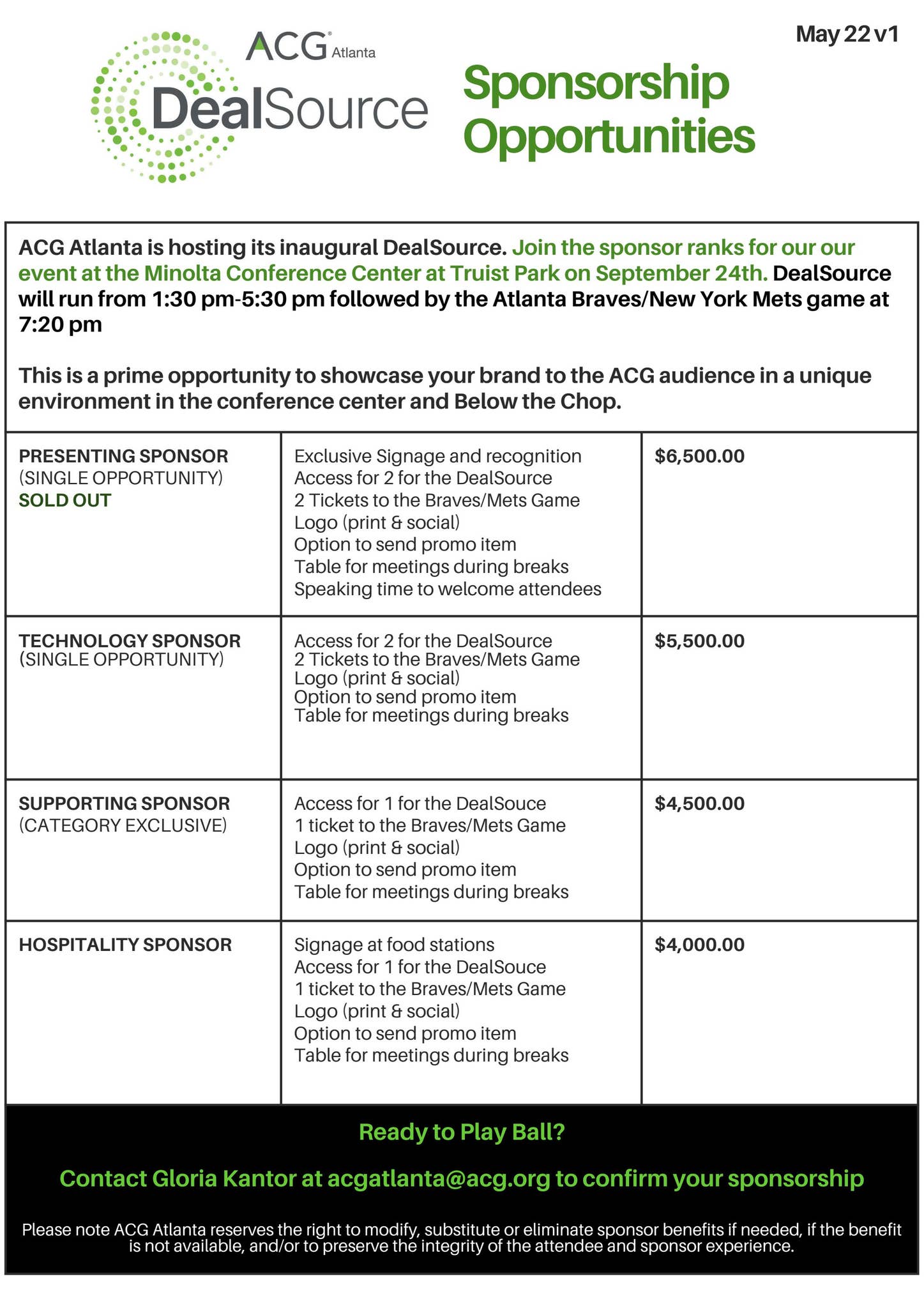 ACG Atlanta Inaugural DealSource by ACG Atlanta - Issuu