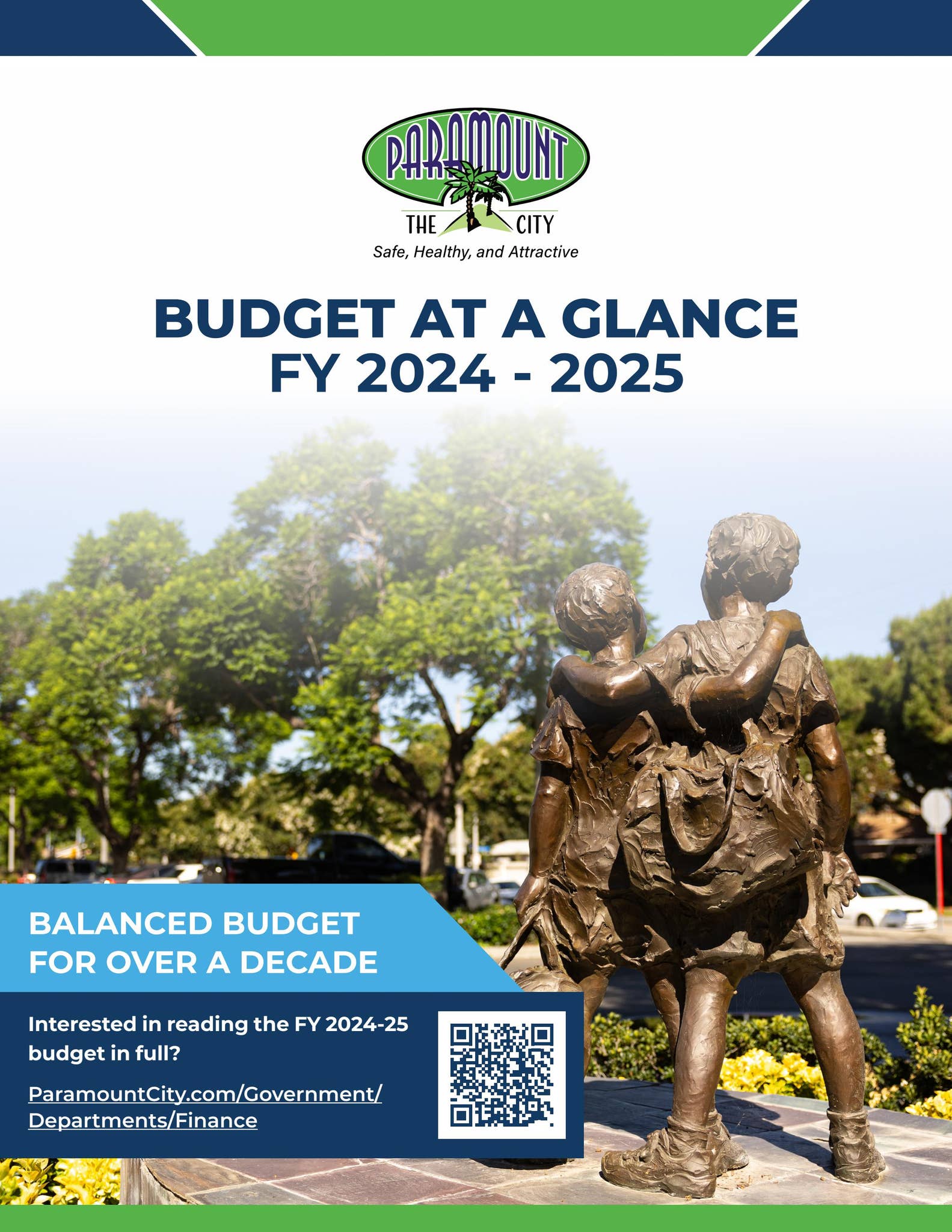 Paramount Budget at a Glance FY 2024-25 by City of Paramount - Issuu
