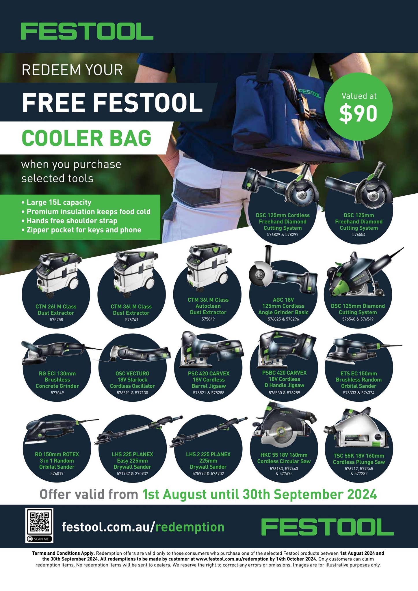 Festool Redemption Aug - Sep Campaign 2024 by C&L Tool Centre Pty Ltd ...