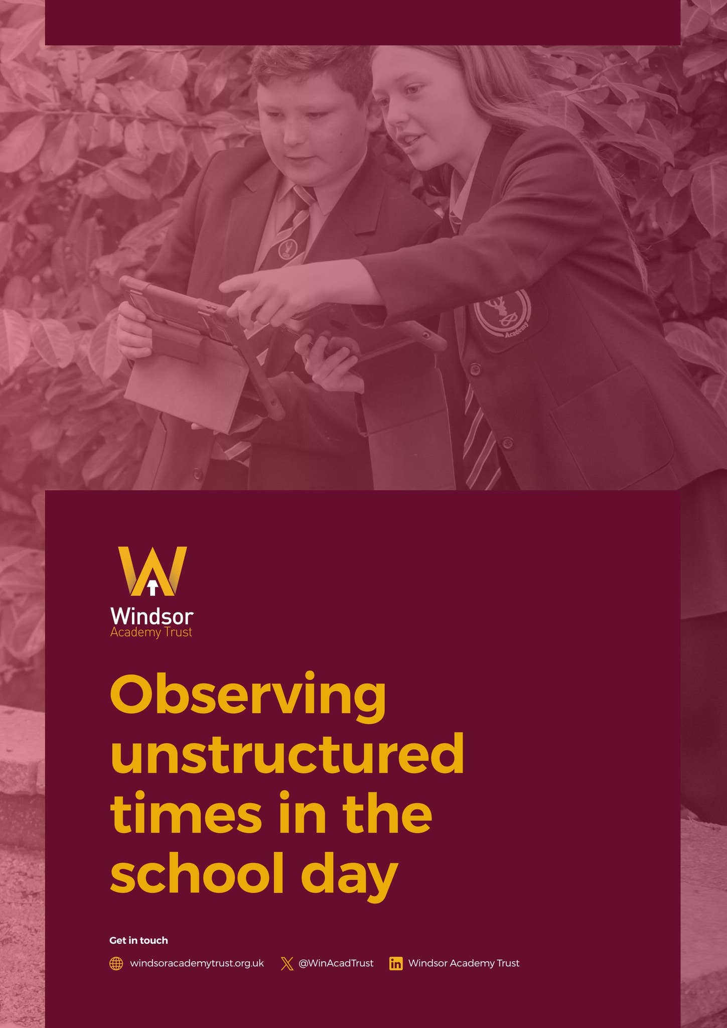 2f) CA - Observing unstructured times by Windsor Academy Trust - Issuu