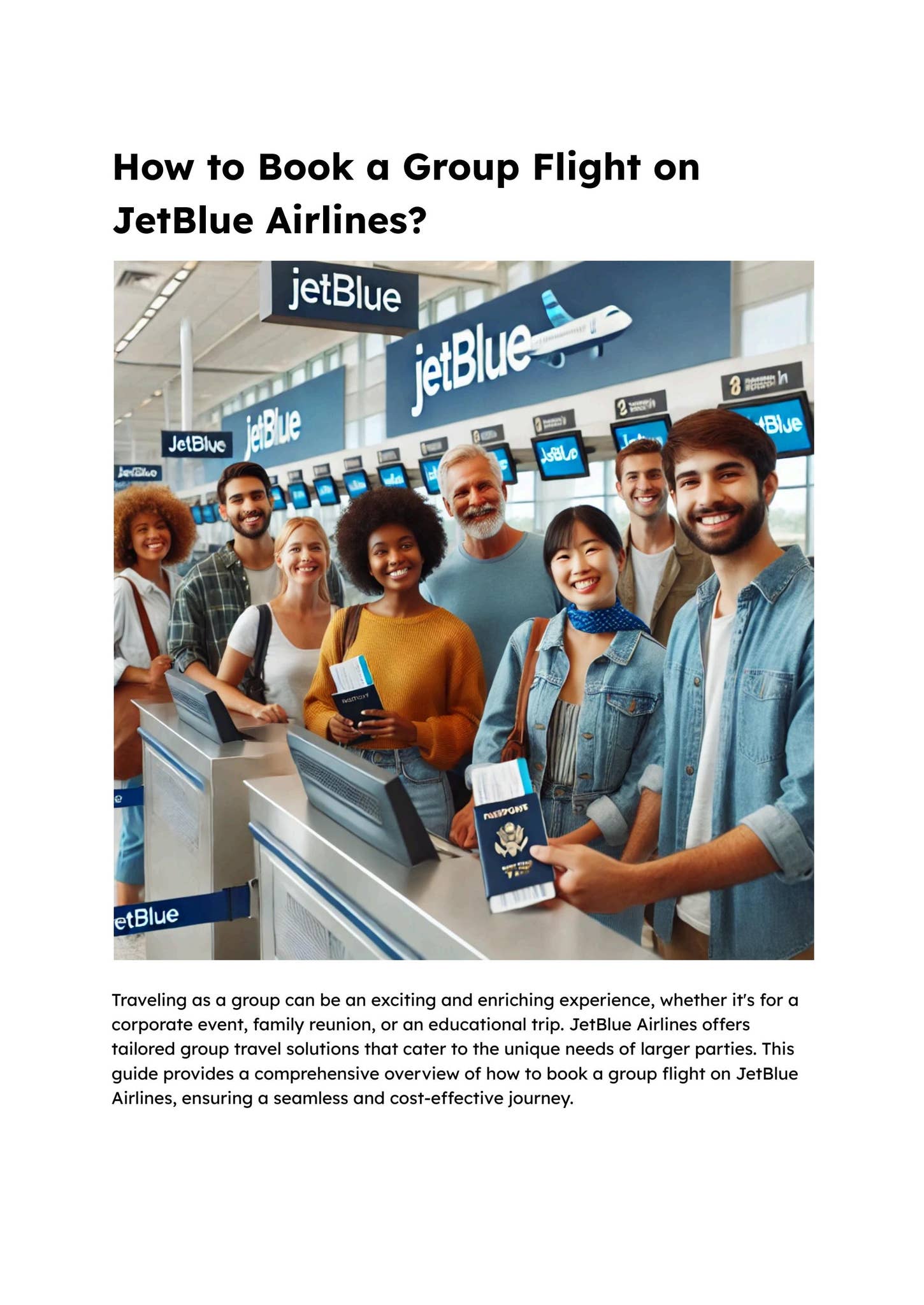 Comprehensive Guide to JetBlue Group Travel by jetblueflyairs - Issuu