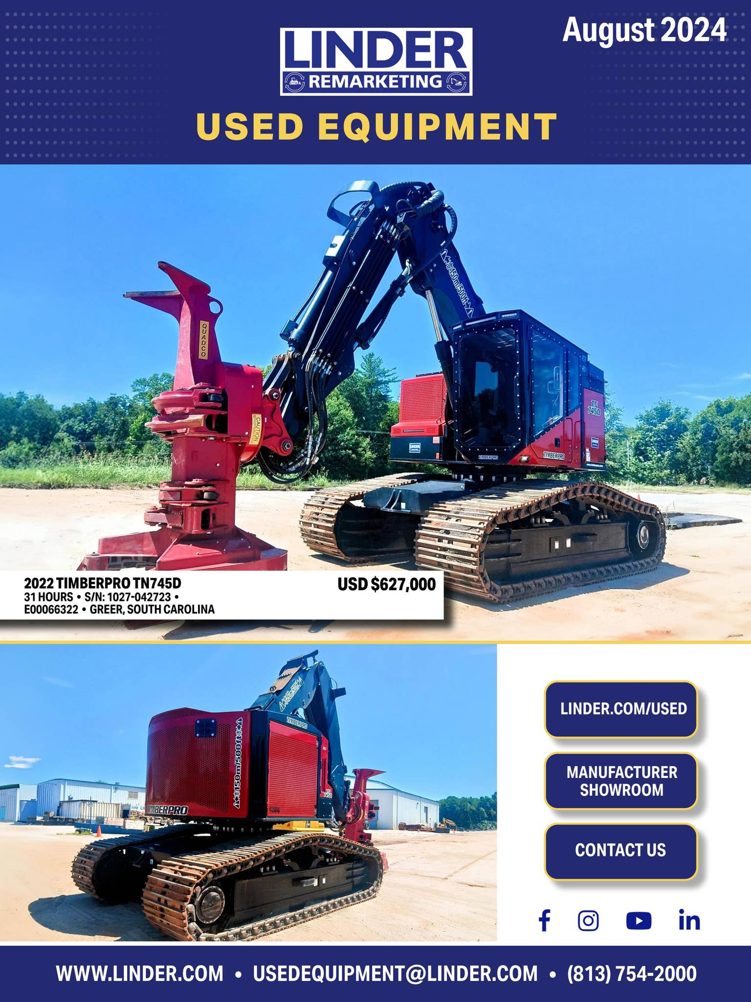 Linder Used Equipment August 2024 by Construction Publications, Inc - Issuu