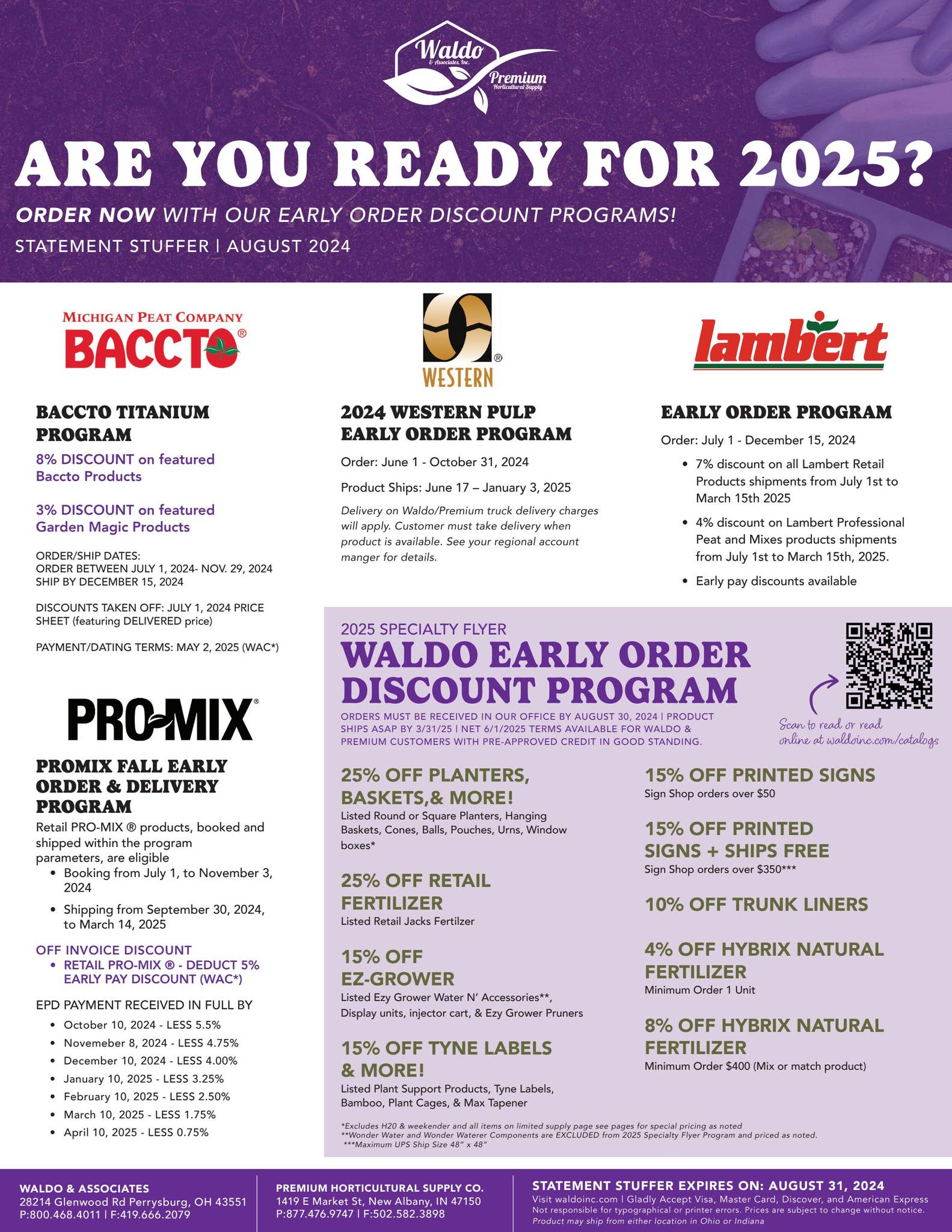 August Statement Stuffer 2024 by Waldo & Associate, Inc - Issuu
