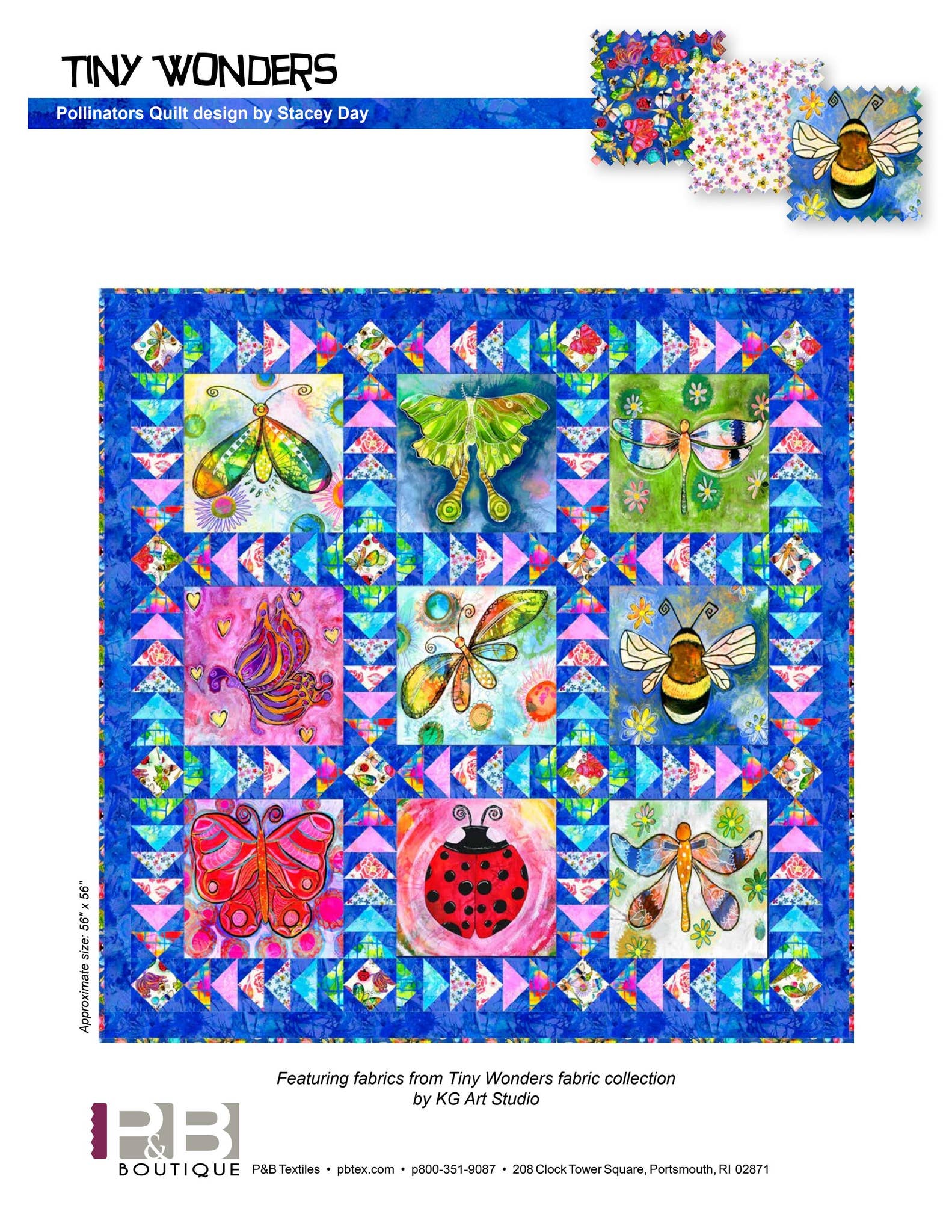 P&B Textiles - Pollinators Free Pattern by EE Schenck Company - Issuu