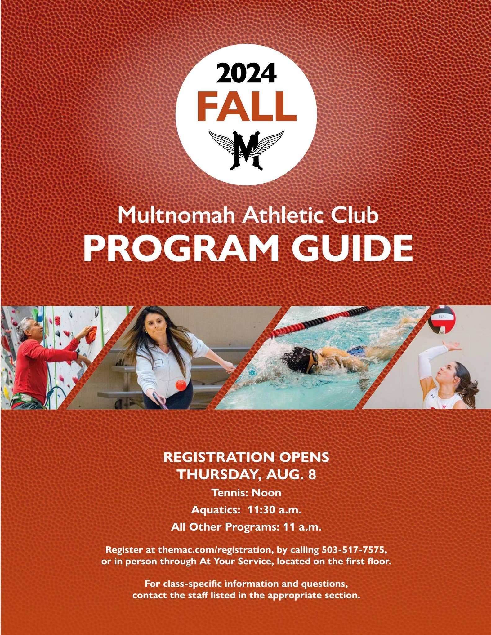 Fall Program Guide 2024 by Multnomah Athletic Club - Issuu